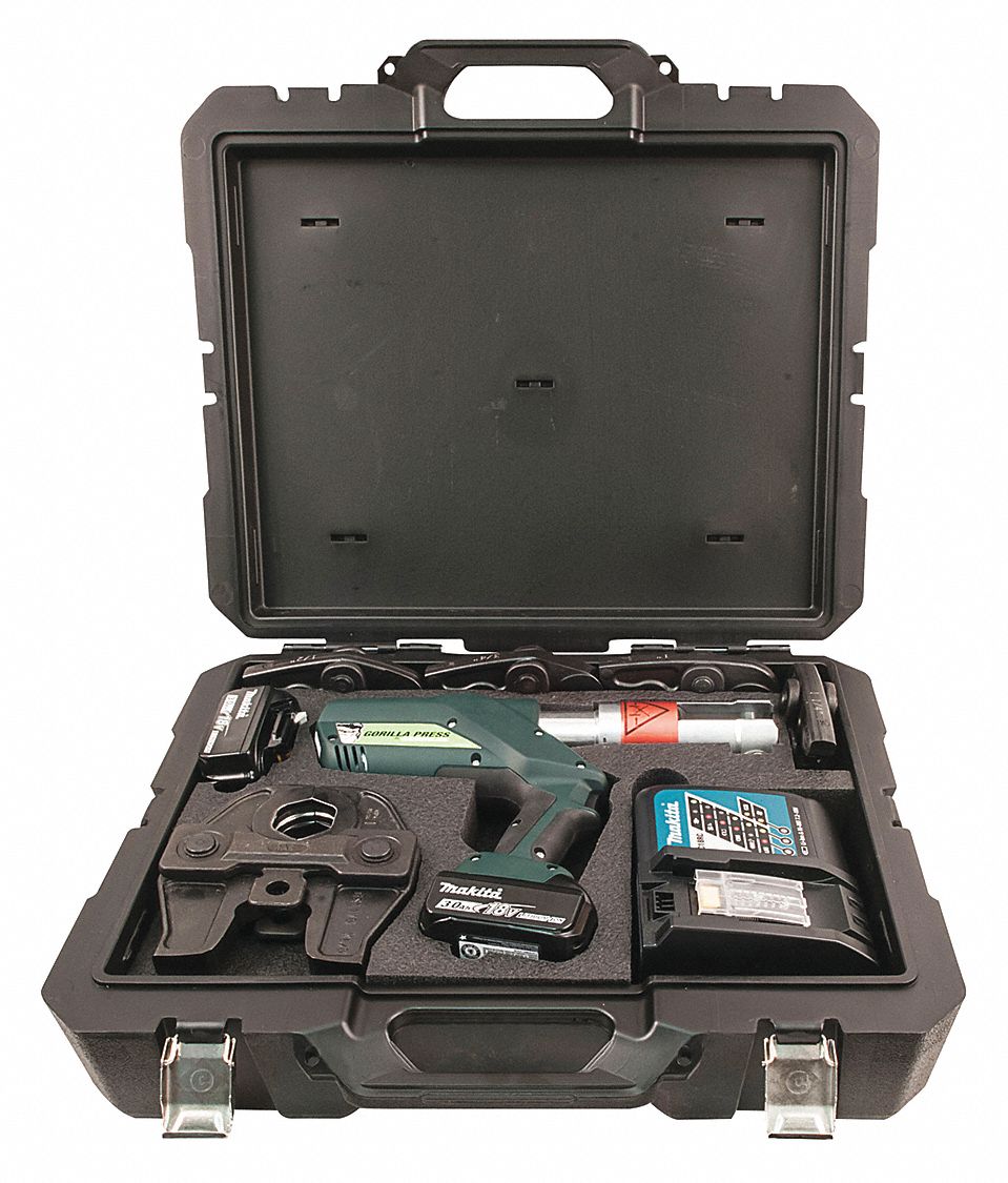 GREENLEE, LXT®, Pistol Grip, Cordless Press Tool Kit - 436H38|PSTLP ...