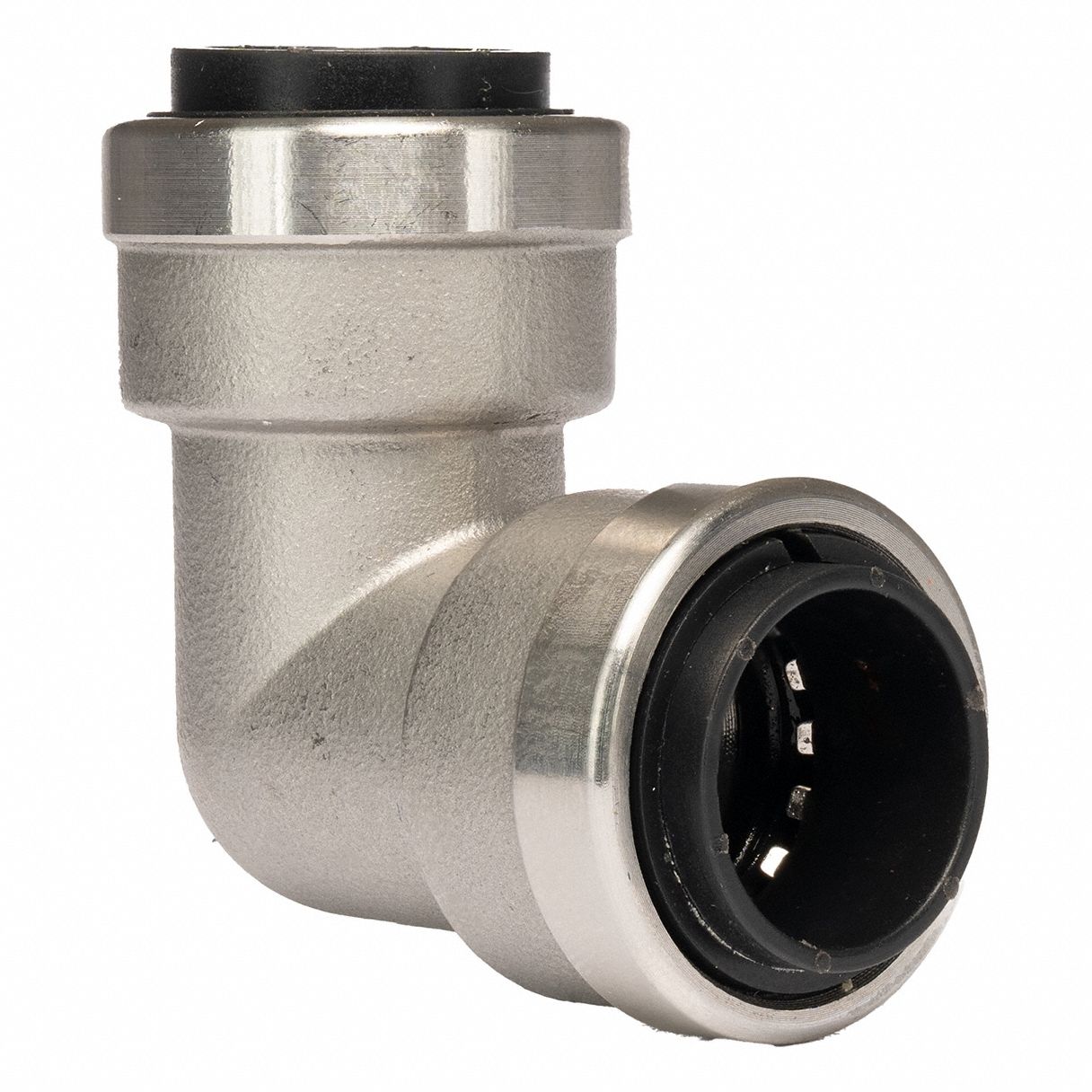 1/2 in OD x 1/2 in OD Size, Brass, Push-Fit Elbow Fitting - 816ZP2 ...