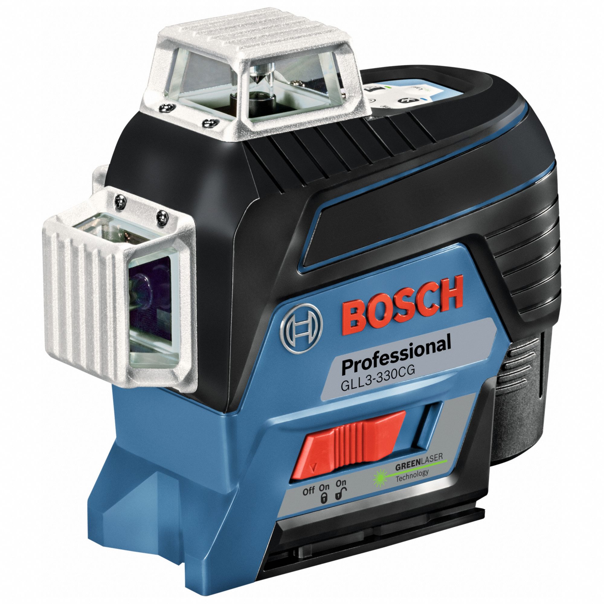 BOSCH, 0 Lines and 0 Dots, Green Beam, Line Laser - 450W80|GLL3-330CG ...