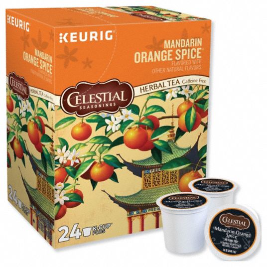 CELESTIAL SEASONINGS, Mandarin Orange, Pod Beverage Pack, Tea - 794LT2 ...