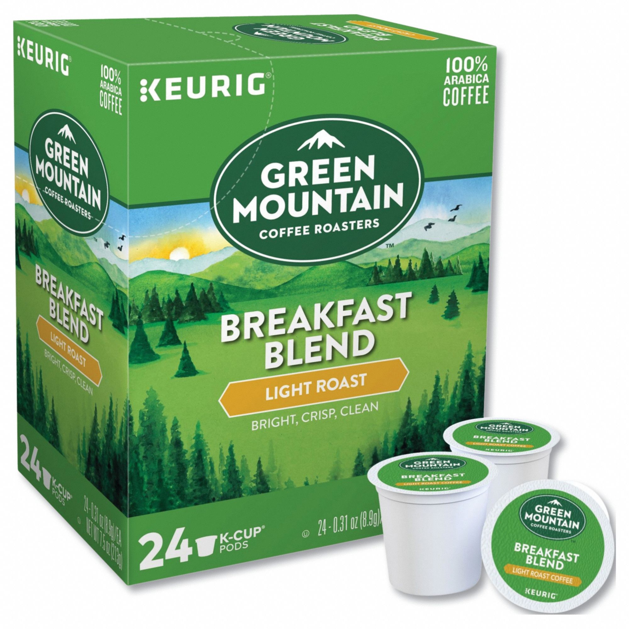 GREEN MOUNTAIN COFFEE, Breakfast Blend, Pod Beverage Pack, Coffee ...
