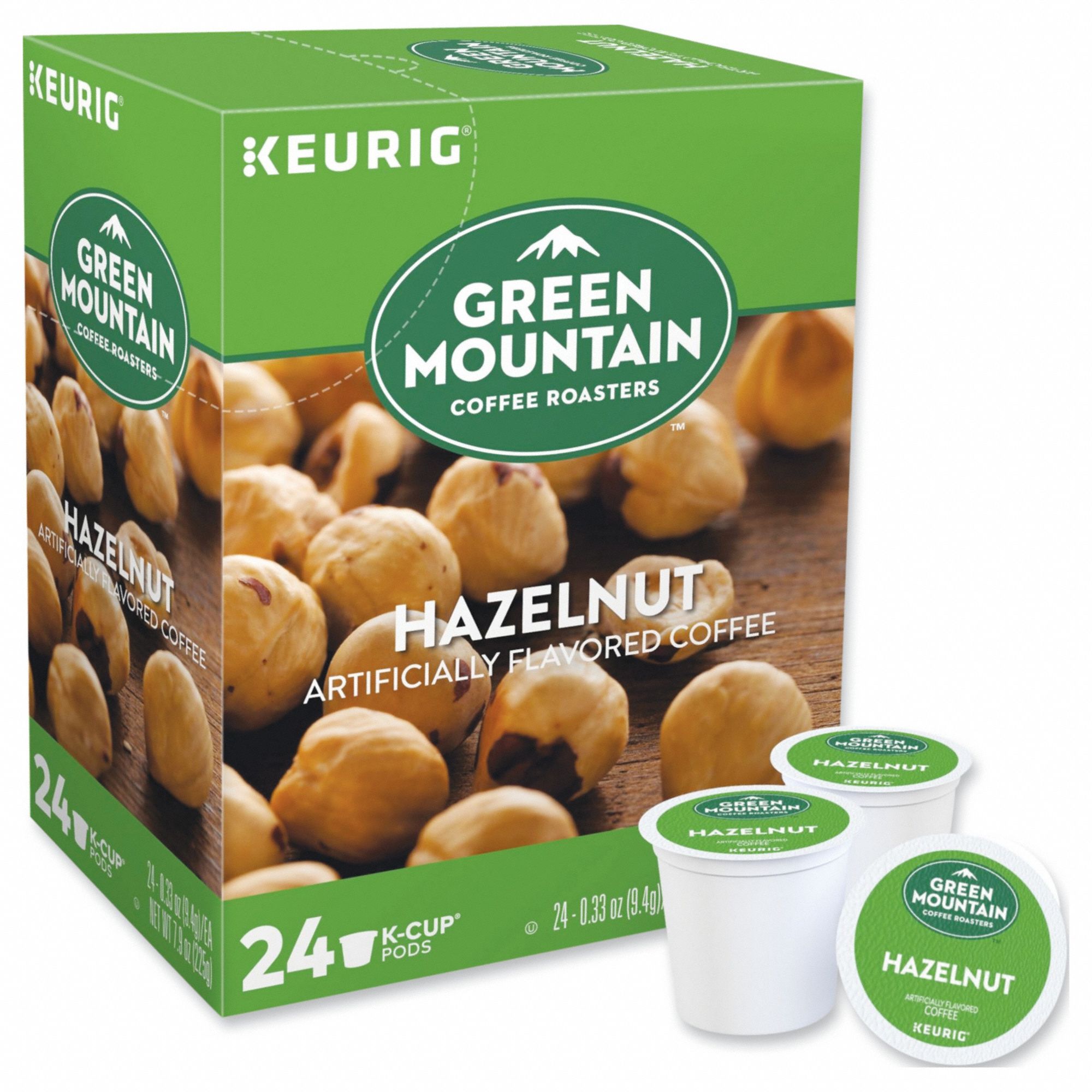 GREEN MOUNTAIN COFFEE, Hazelnut, Pod Beverage Pack, Coffee - 794M04 ...
