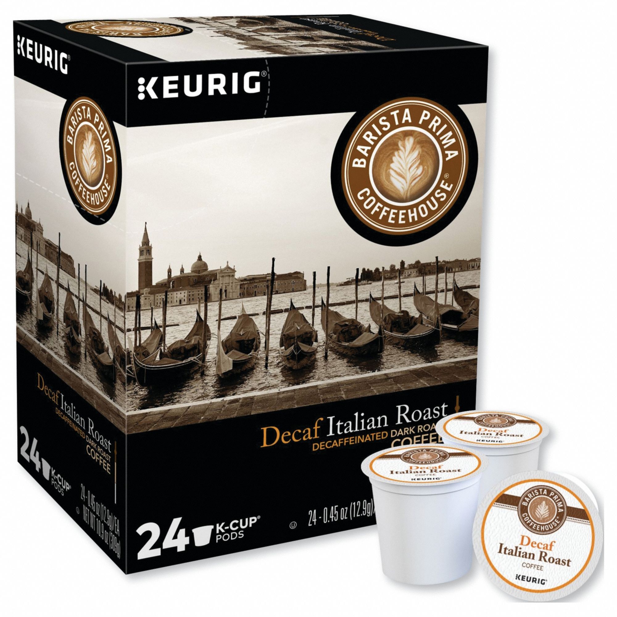 BARISTA PRIMA COFFEEHOUSE, Decaf Italian Roast, Pod Beverage Pack ... BARISTA PRIMA COFFEEHOUSE, Decaf Italian Roast, Pod Beverage Pack ...