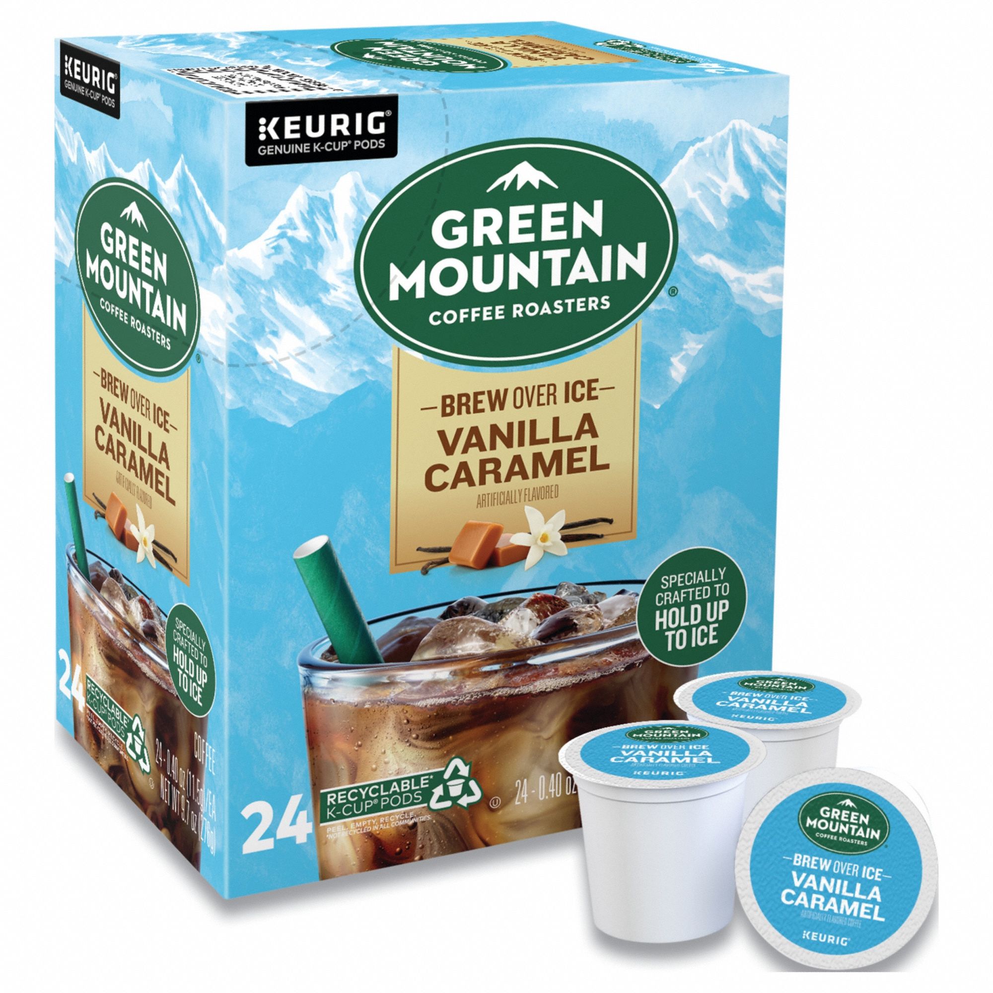 GREEN MOUNTAIN COFFEE, Vanilla Caramel, Pod Beverage Pack, Coffee ...