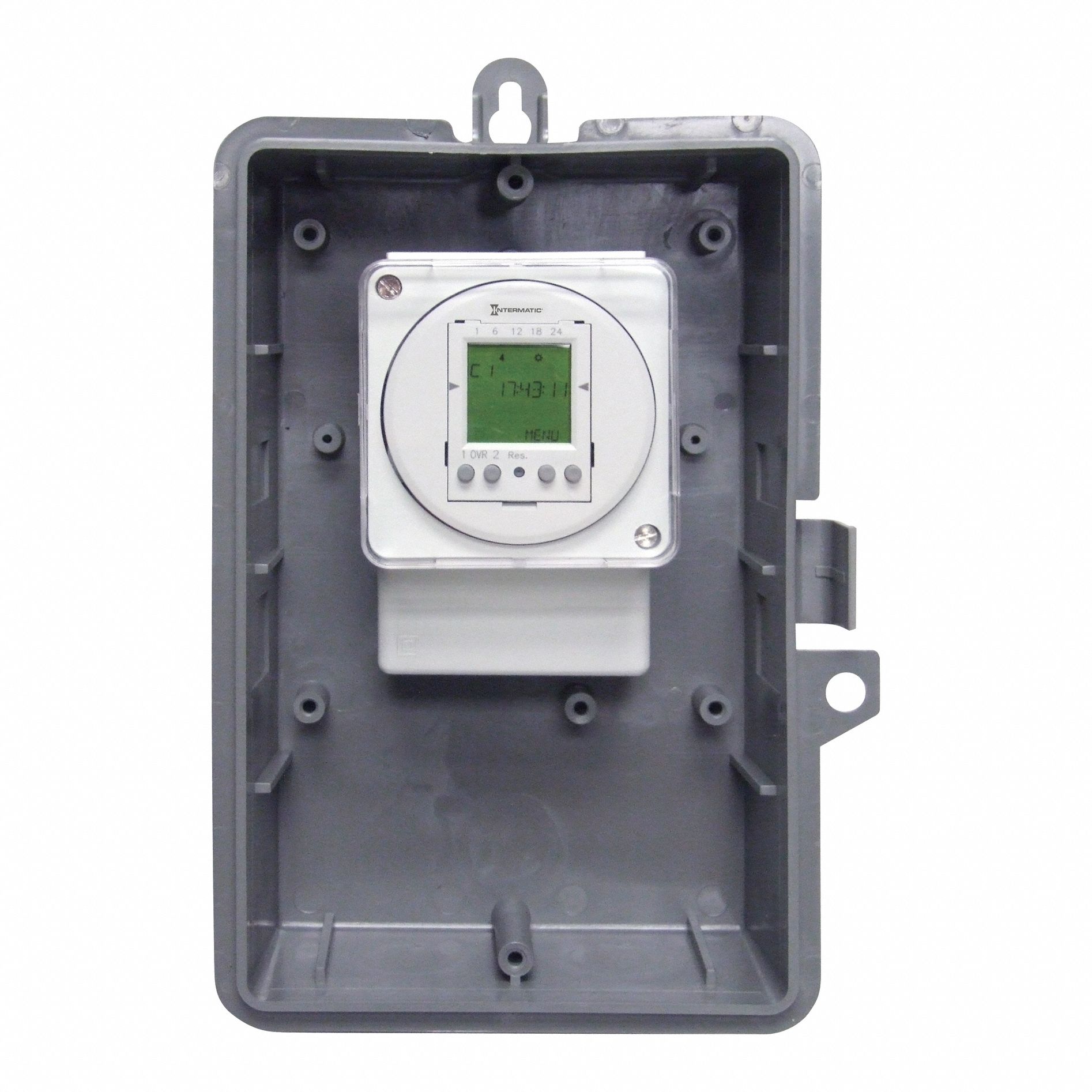 INTERMATIC, 24 hr, SPDT, Electromechanical Timer - 20XF37|GMXST-I-240 ...