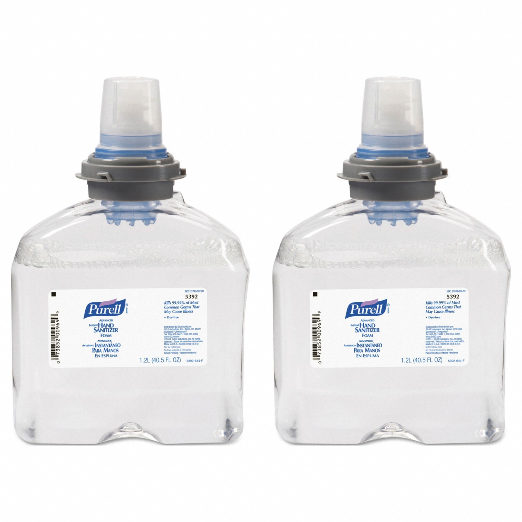 PURELL, TFX™ Series, Requires Dispenser, Hand Sanitizer - 43GC77|5392 ...