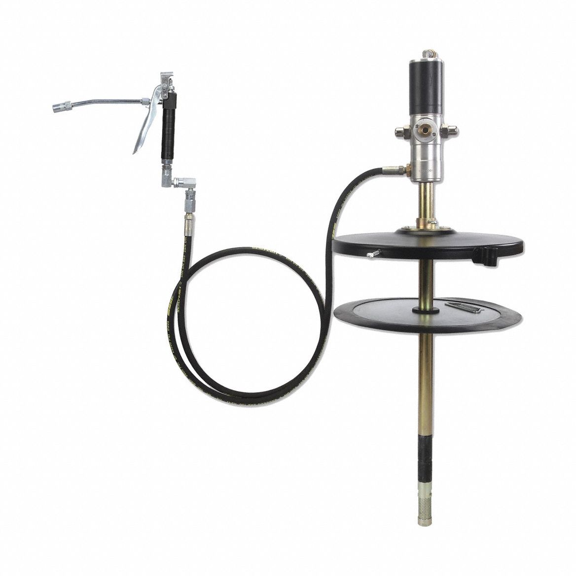 ACTION PUMP, 50:1, 2.2 lb/min Max. Flow Rate, Air Drum Pump - 912GM0 ...