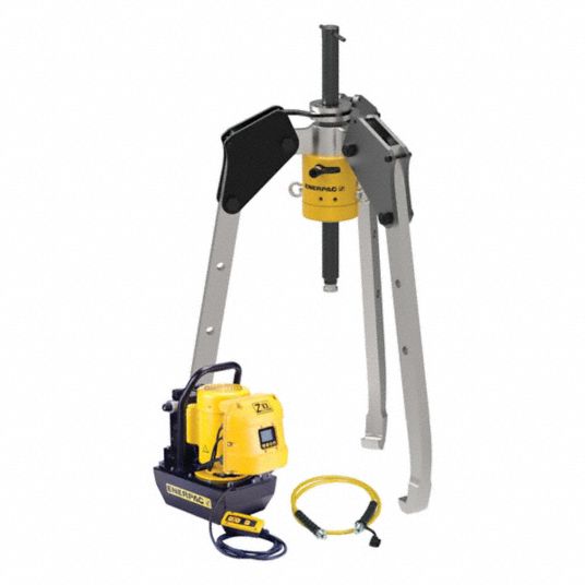 ENERPAC, 100 ton Cylinder Nominal Capacity, 3 in Stroke Lg, Hydraulic ...