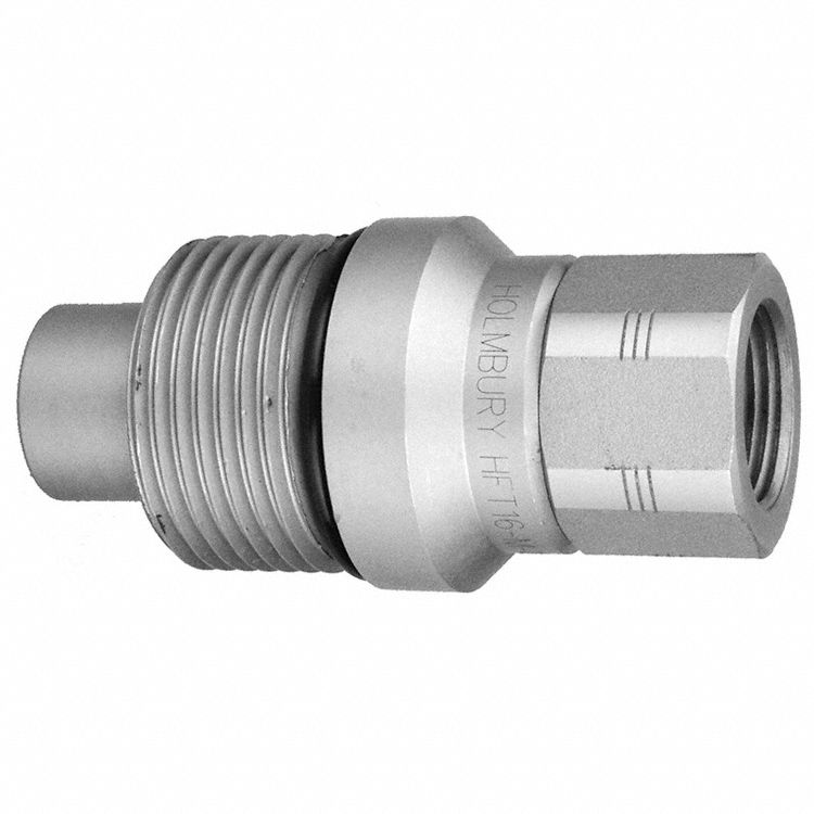 GREEN LINE HOSE & FITTINGS HYDRAULIC NIPPLE, VEP SERIES, FLAT FACE ...