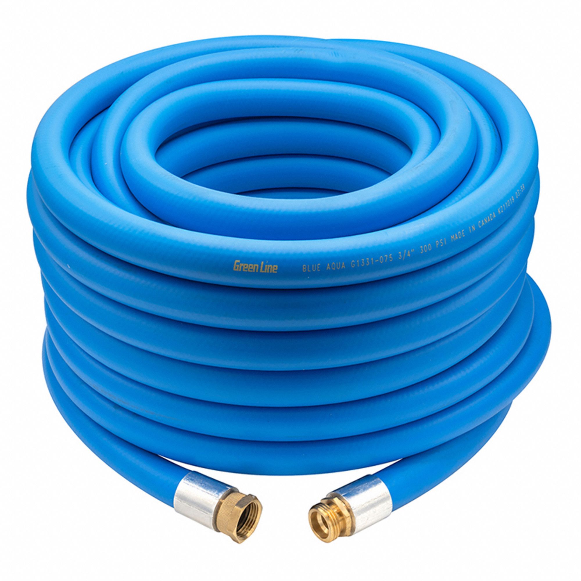 GREEN LINE HOSE & FITTINGS INDUSTRIAL WATER HOSE ASSEMBLY,75 FT L ...