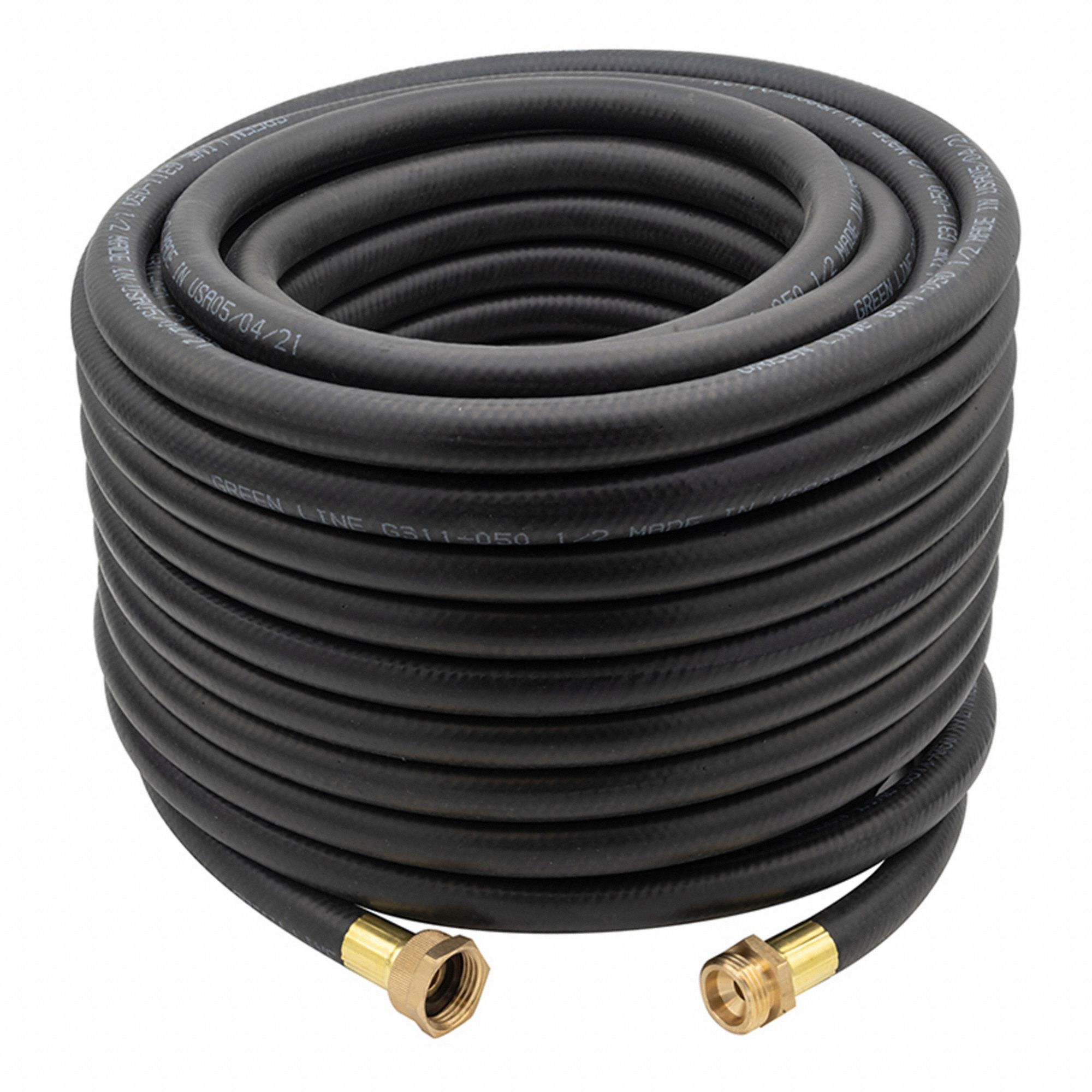 GREEN LINE HOSE & FITTINGS INDUSTRIAL WATER HOSE ASSEMBLY,100 FT L ...