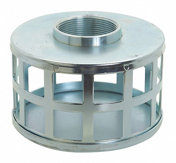 GREEN LINE HOSE & FITTINGS BASKET STRAINER, SILVER, 6 X 4 X 2 IN, FOR 2 ...