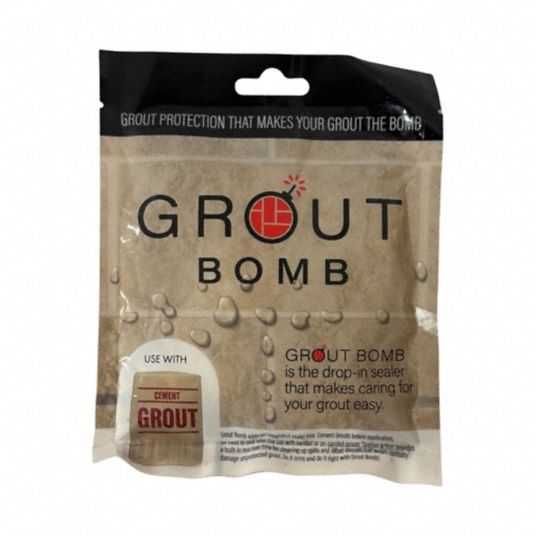TILE DOCTOR, Grout Bomb, Bag, Grout - 881MX8|TDGroutBomb-1 - Grainger