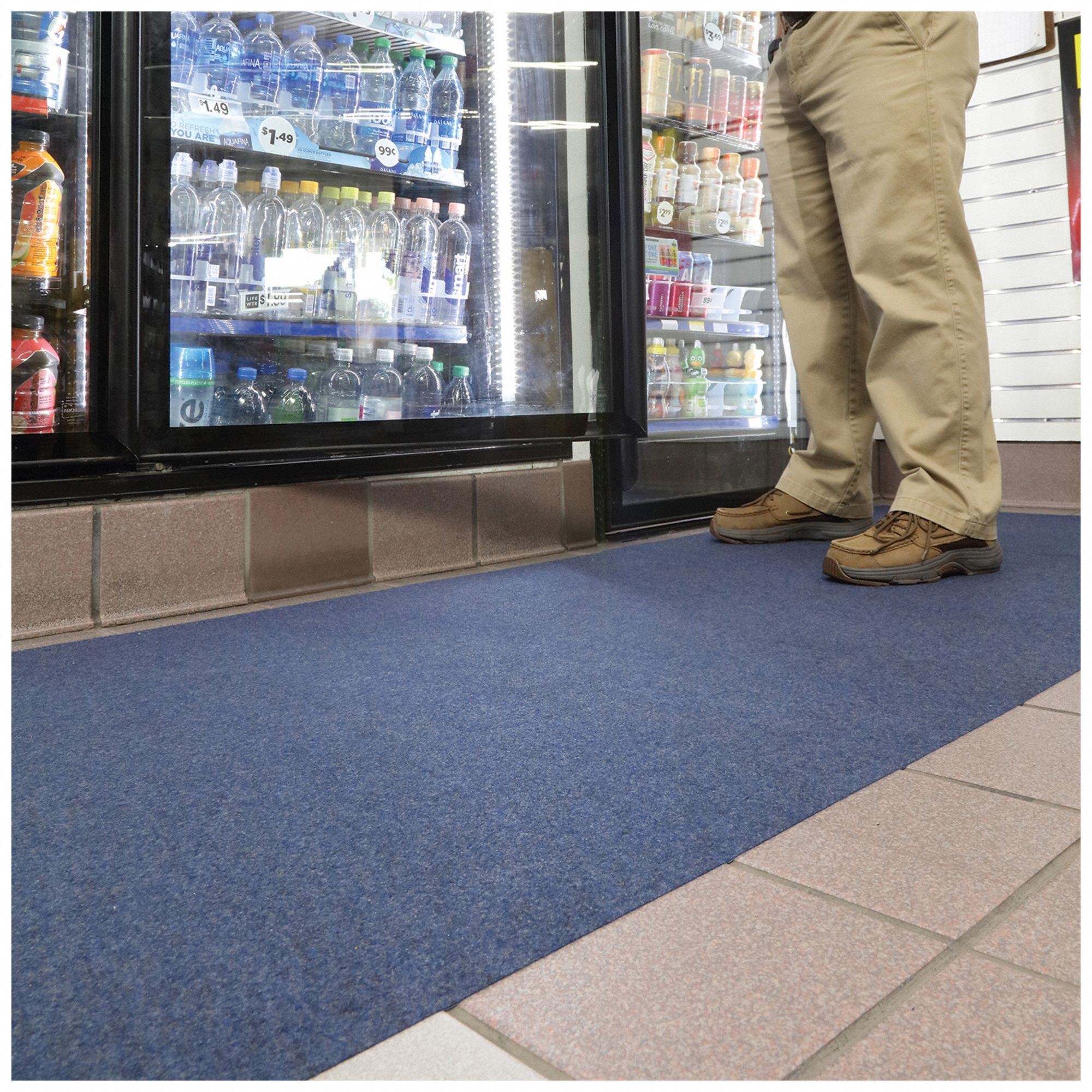 PIG Designer Series Adhesive-Backed Grippy Mat: Needle Punched, 3 ft x ...