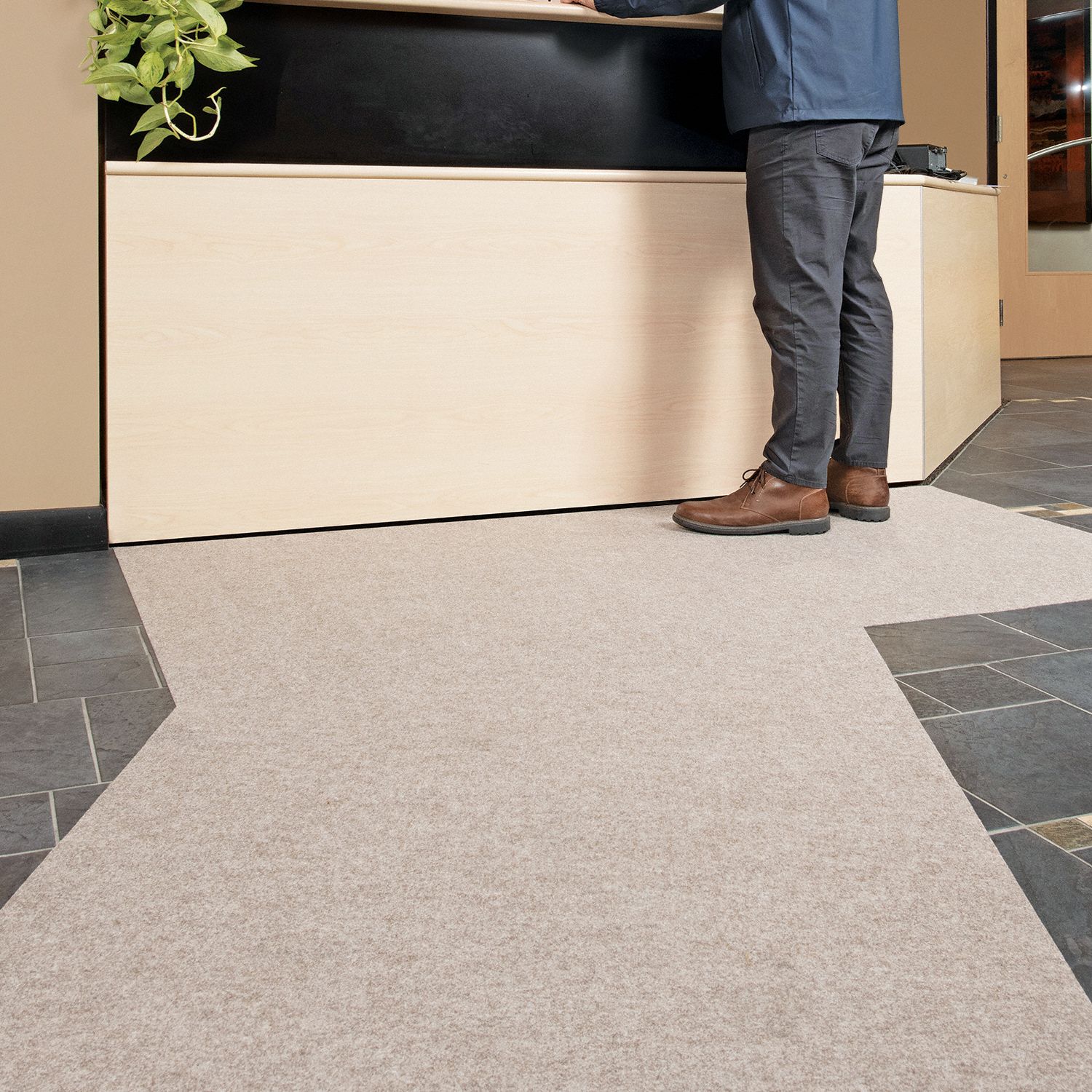 3 ft x 5 ft, 1/8 in Thick, Designer Adhesive Backed Floor Mats - 820C08 ...