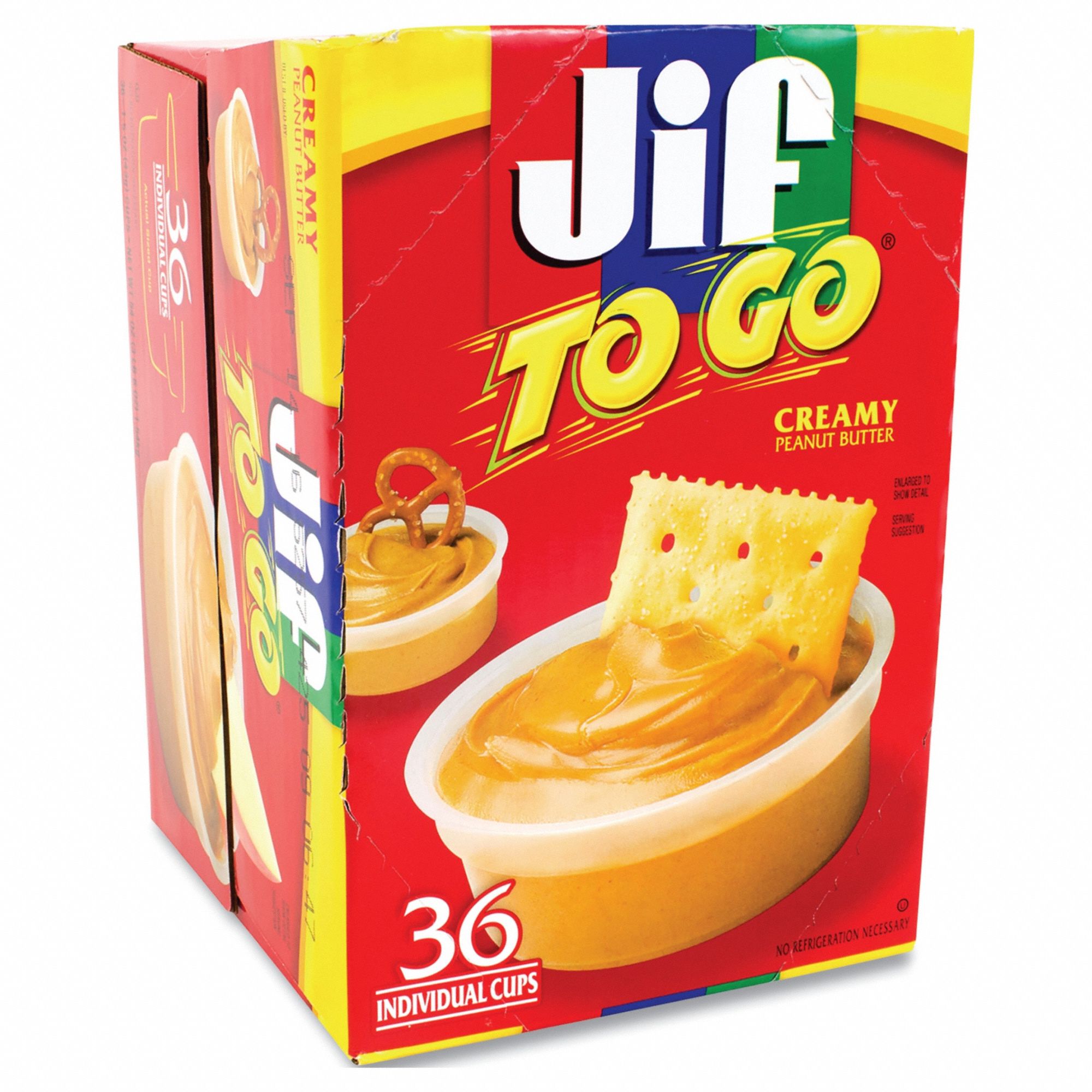 JIF TO GO., Peanut, 1.5 oz Item Size, Peanut Butter - 807D27|24143 ...