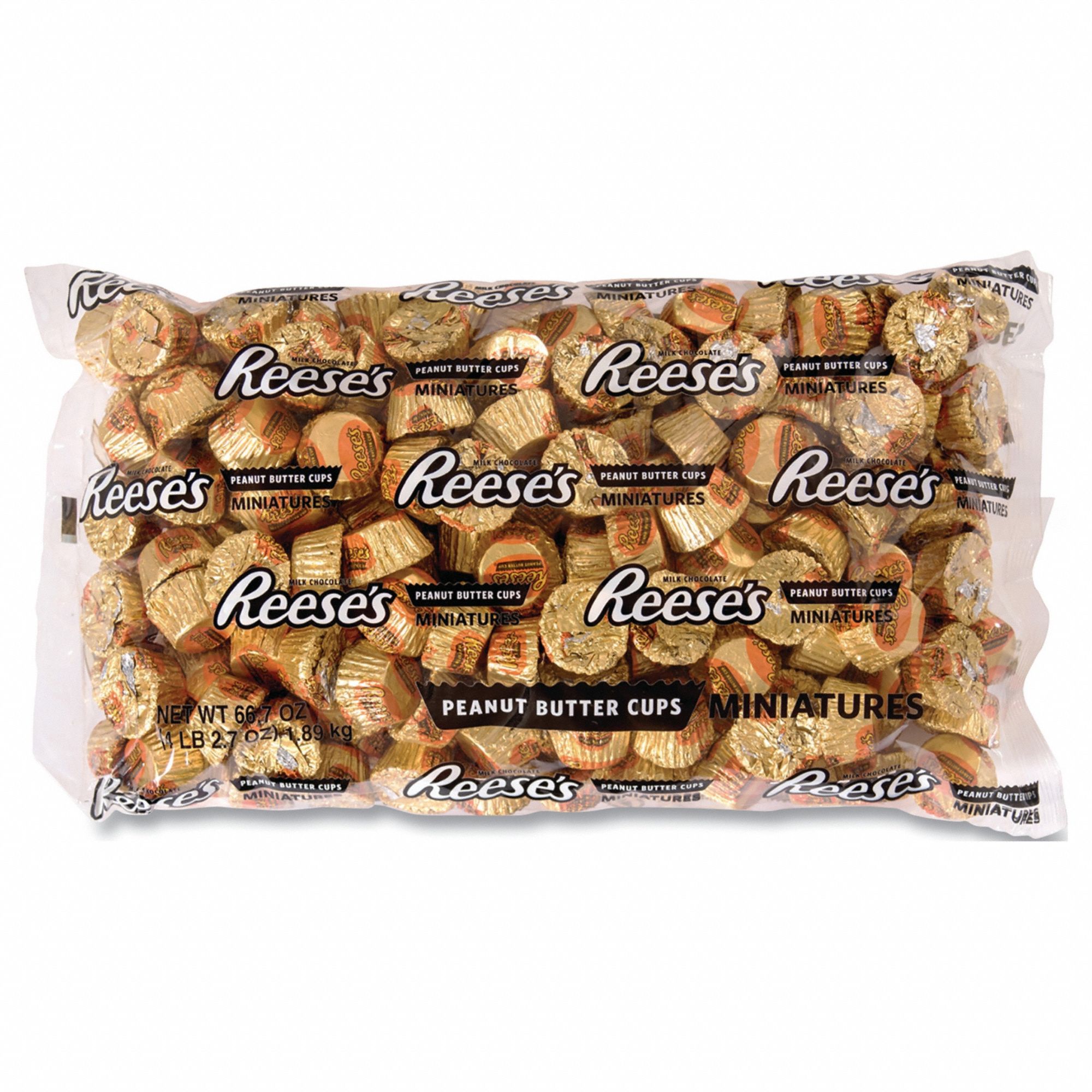 REESE'S, Milk Chocolate, 205 Items Per Pack, Candy - 807D65|40009 ...
