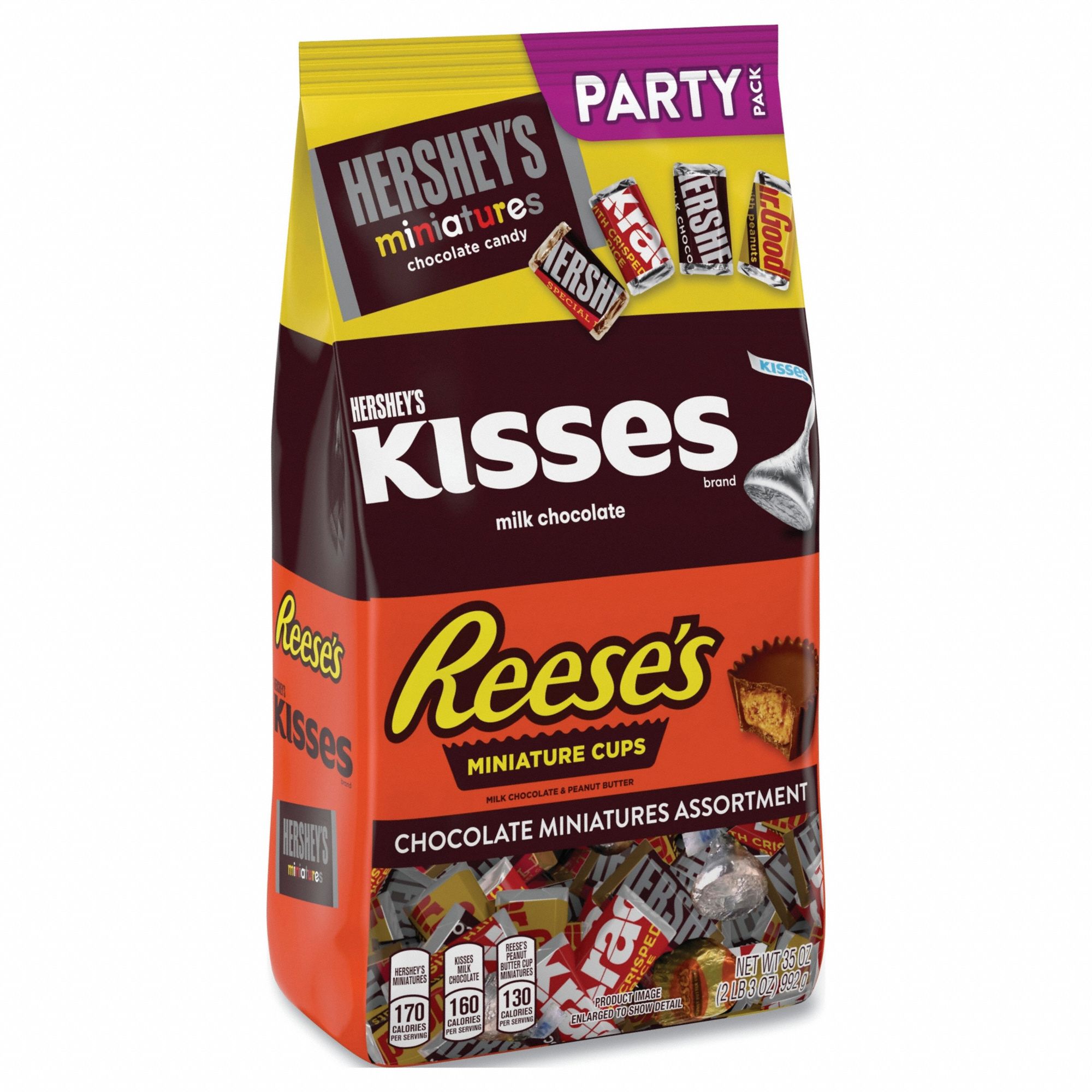 HERSHEY'S, 6 Items Per Pack, 35 oz Pack Size, Candy - 807D88|99982 ...