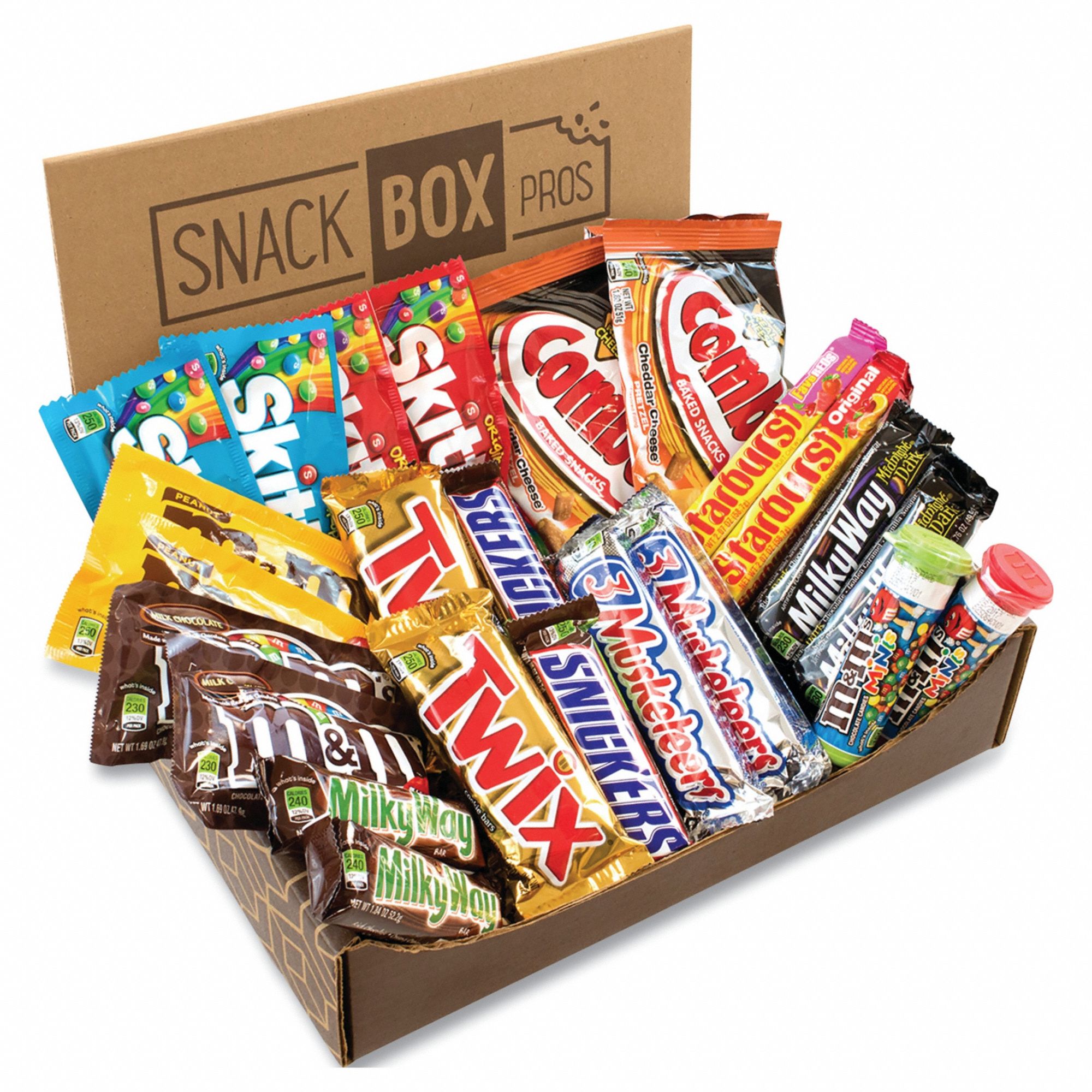 SNACK BOX PROS, Assorted, 25 Items Per Pack, Candy - 807DC7|70000017 ...