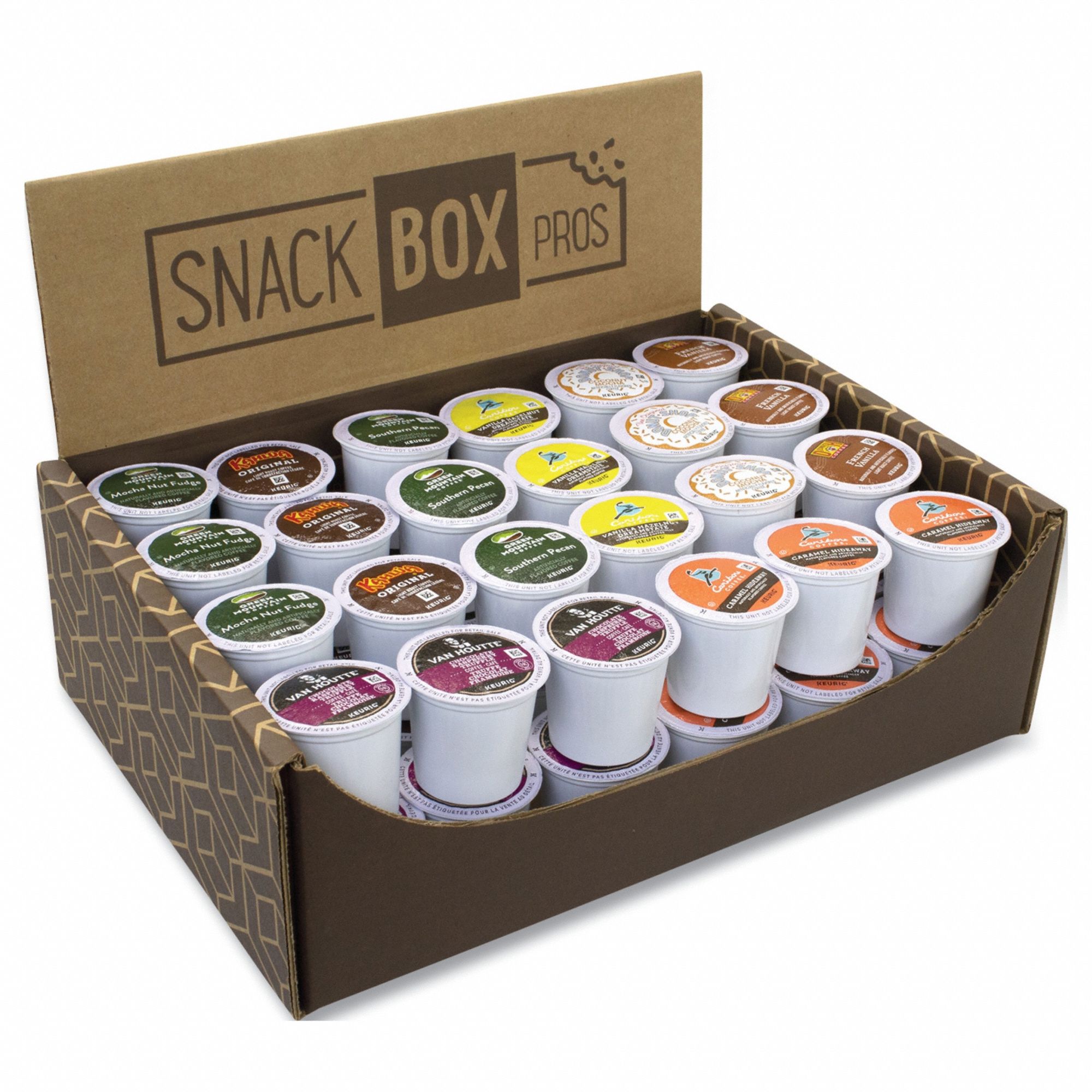 SNACK BOX PROS, Favorite Flavors, Cup Beverage Pack, Coffee K-Cups ...