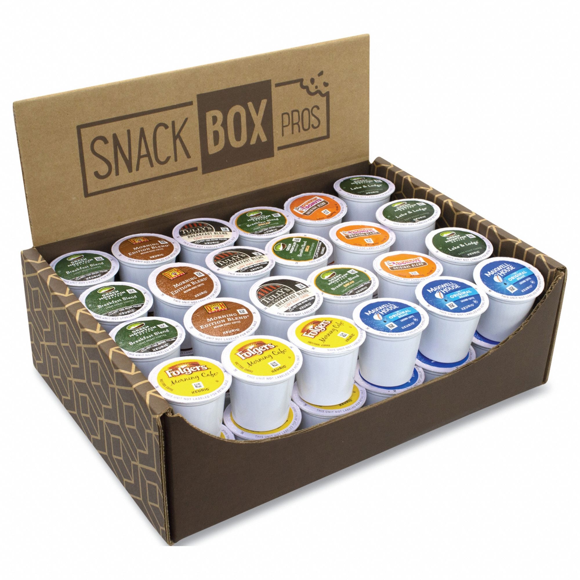 SNACK BOX PROS, What's for Breakfast, Cup Beverage Pack, Coffee K-Cups ...