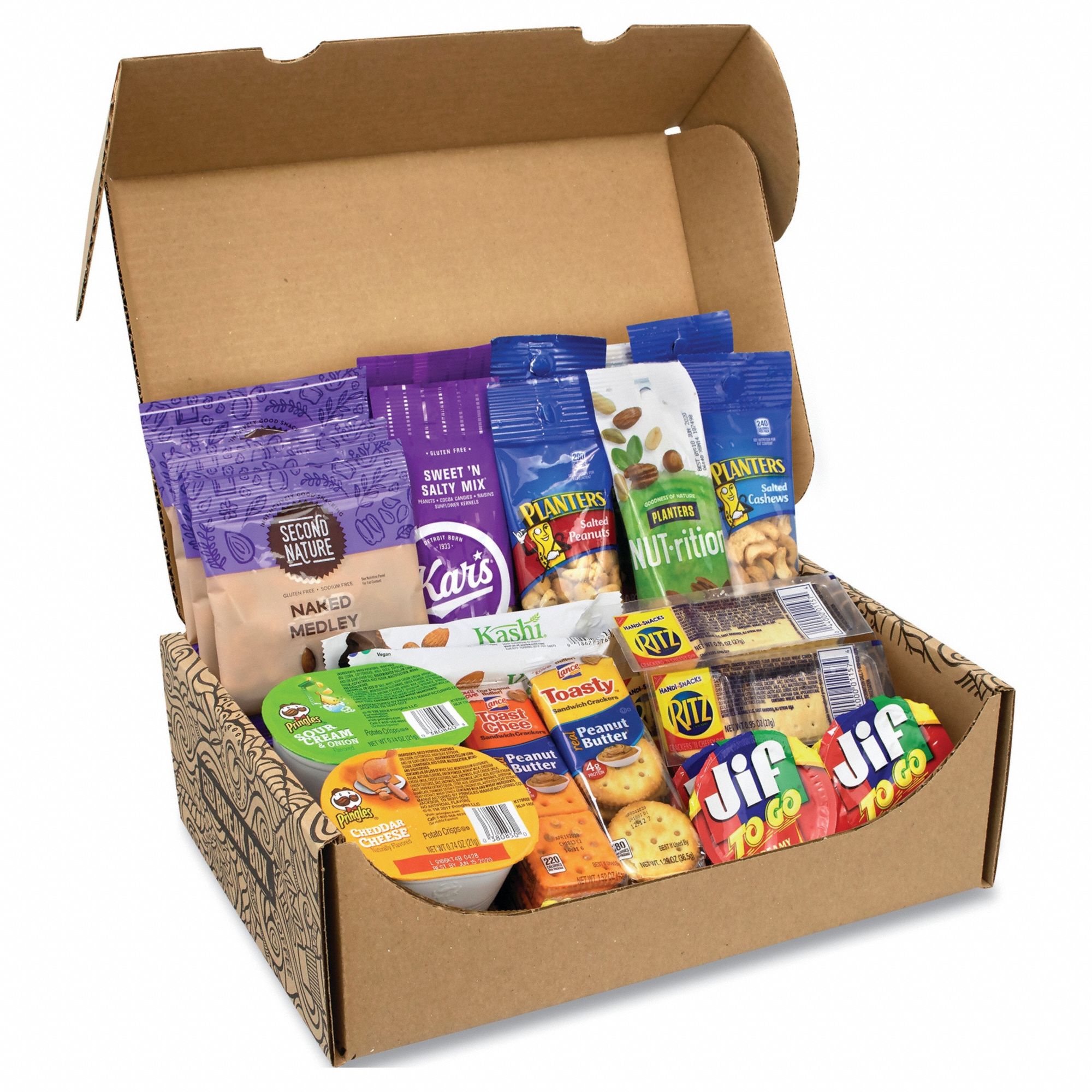 SNACK BOX PROS, Assorted, 27 Items Per Pack, On The Go Snacks - 807DE2 ...