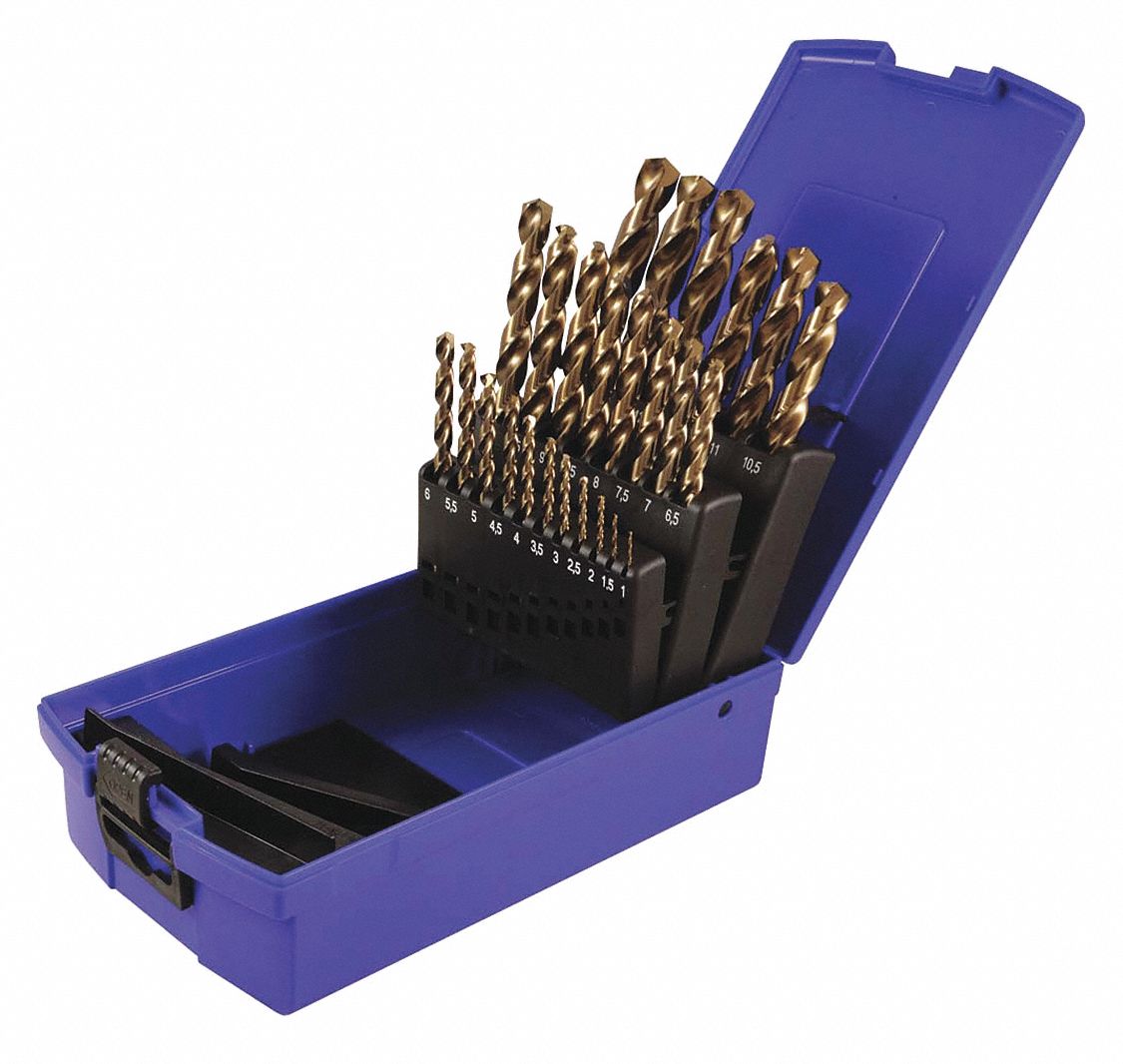 GRAY TOOLS DRILL BIT SET 25 PC METRIC - Drill Bit & Tap Sets ...