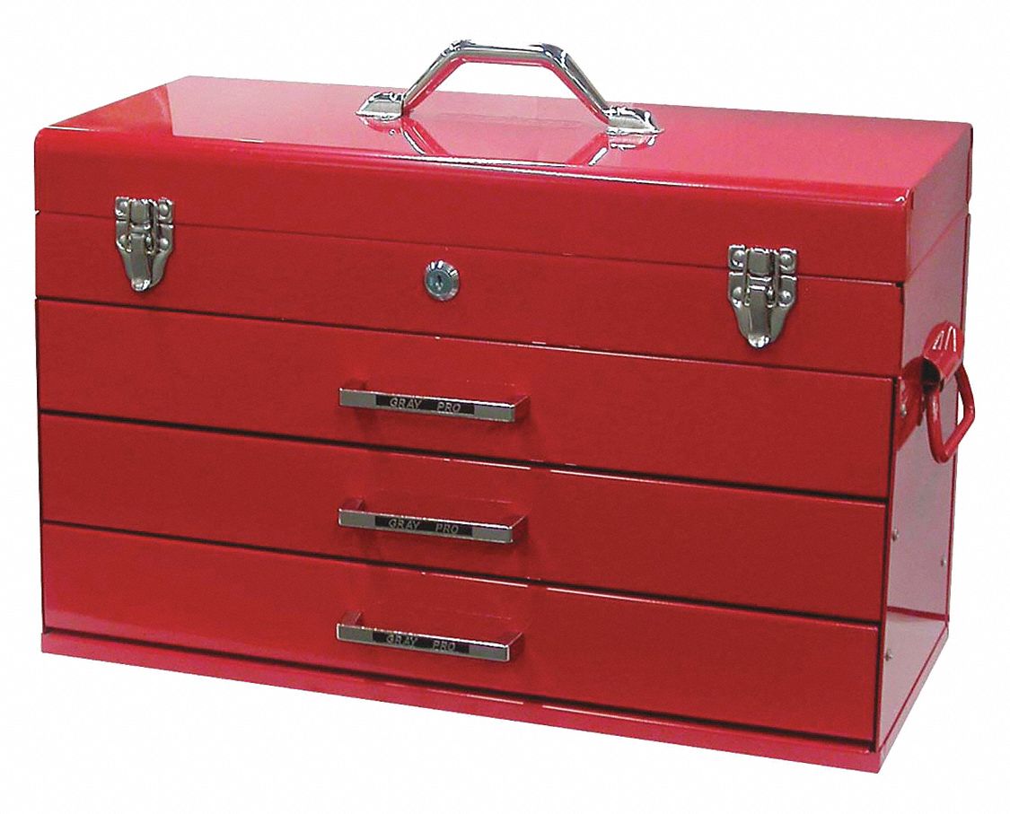 GRAY TOOLS HAND BOX 3 DRAWER - Tool Boxes and Cases - GRT97103A ...