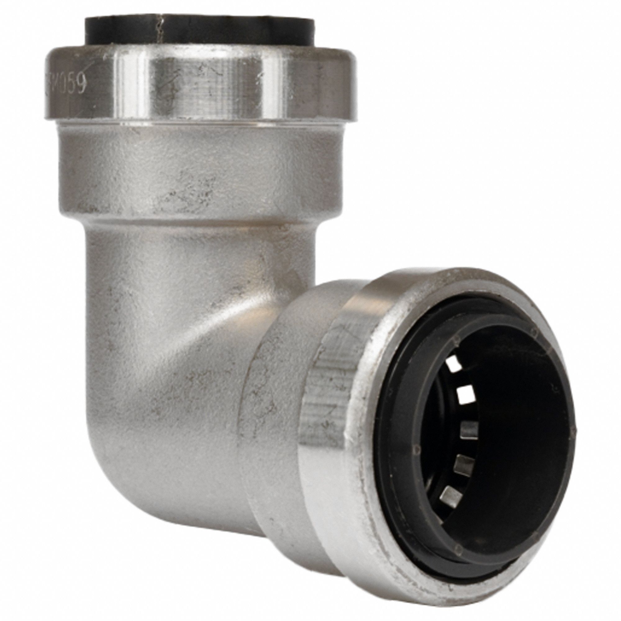 90° Elbow, 1 in OD x 1 in OD Size, Push-Fit Elbow Fitting - 816ZT1 ...