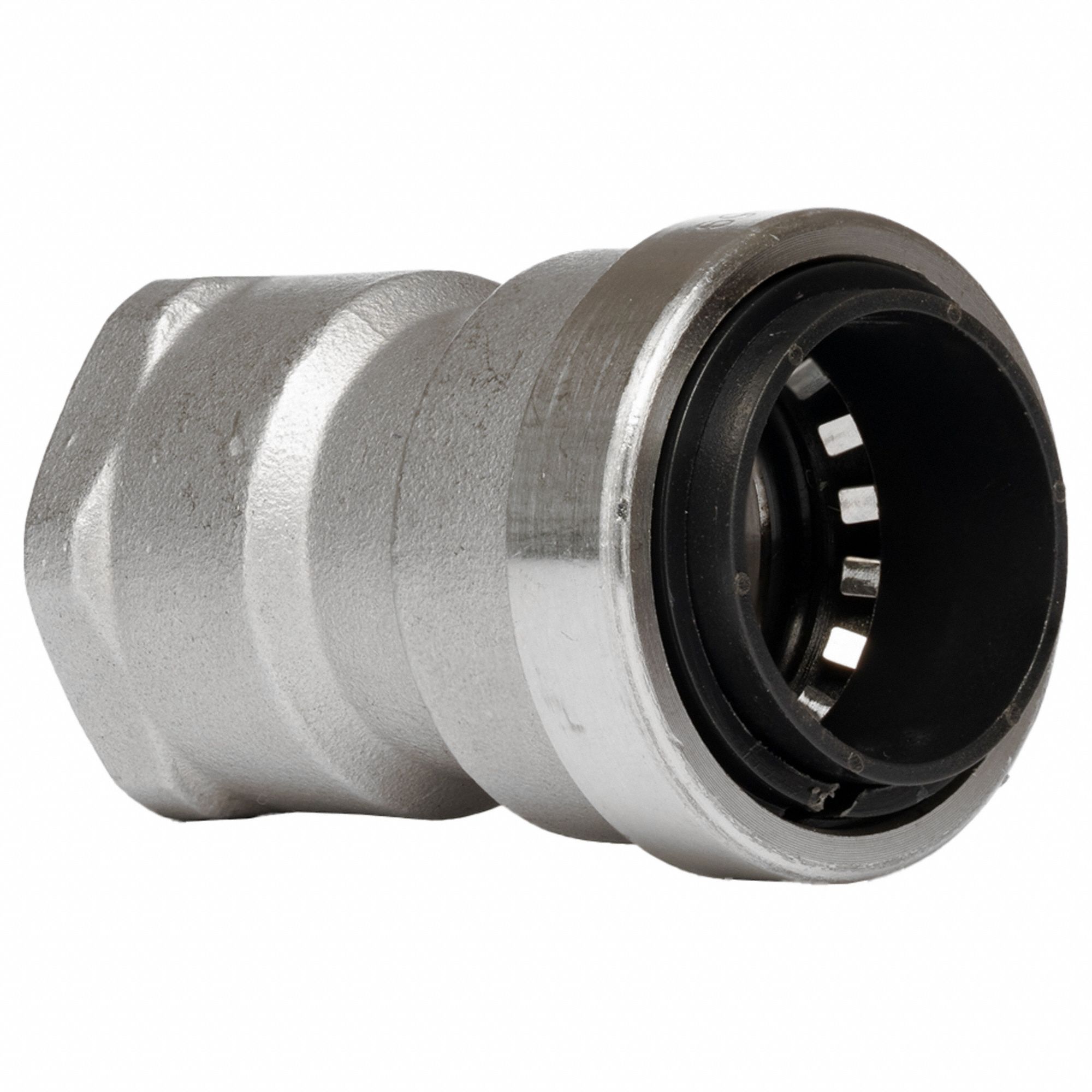 Straight, 3/4 in OD x 3/4 in Pipe Size, Push-Fit Adapter Fitting ...