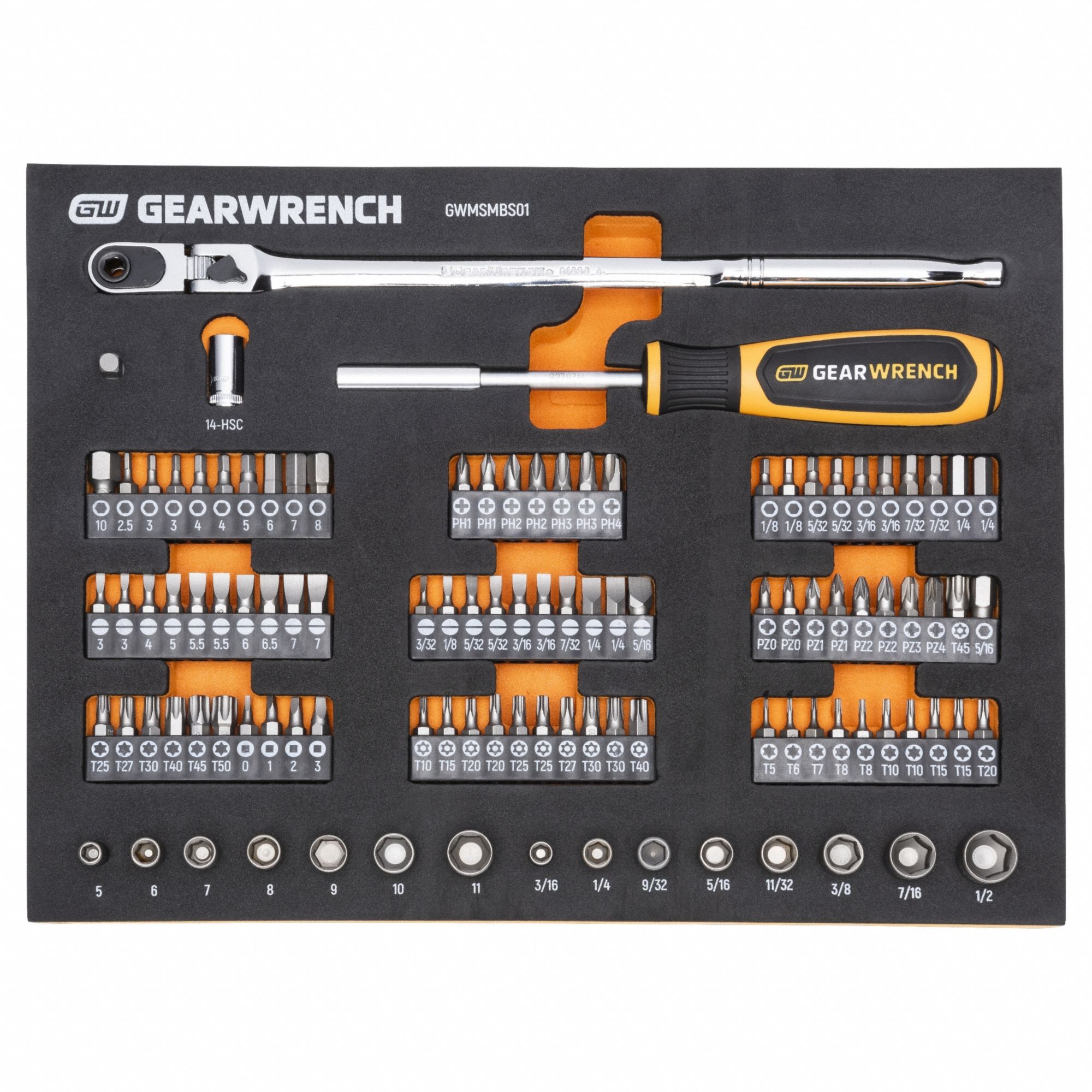 Modset Micro Bits Set, 105 PC - Grainger