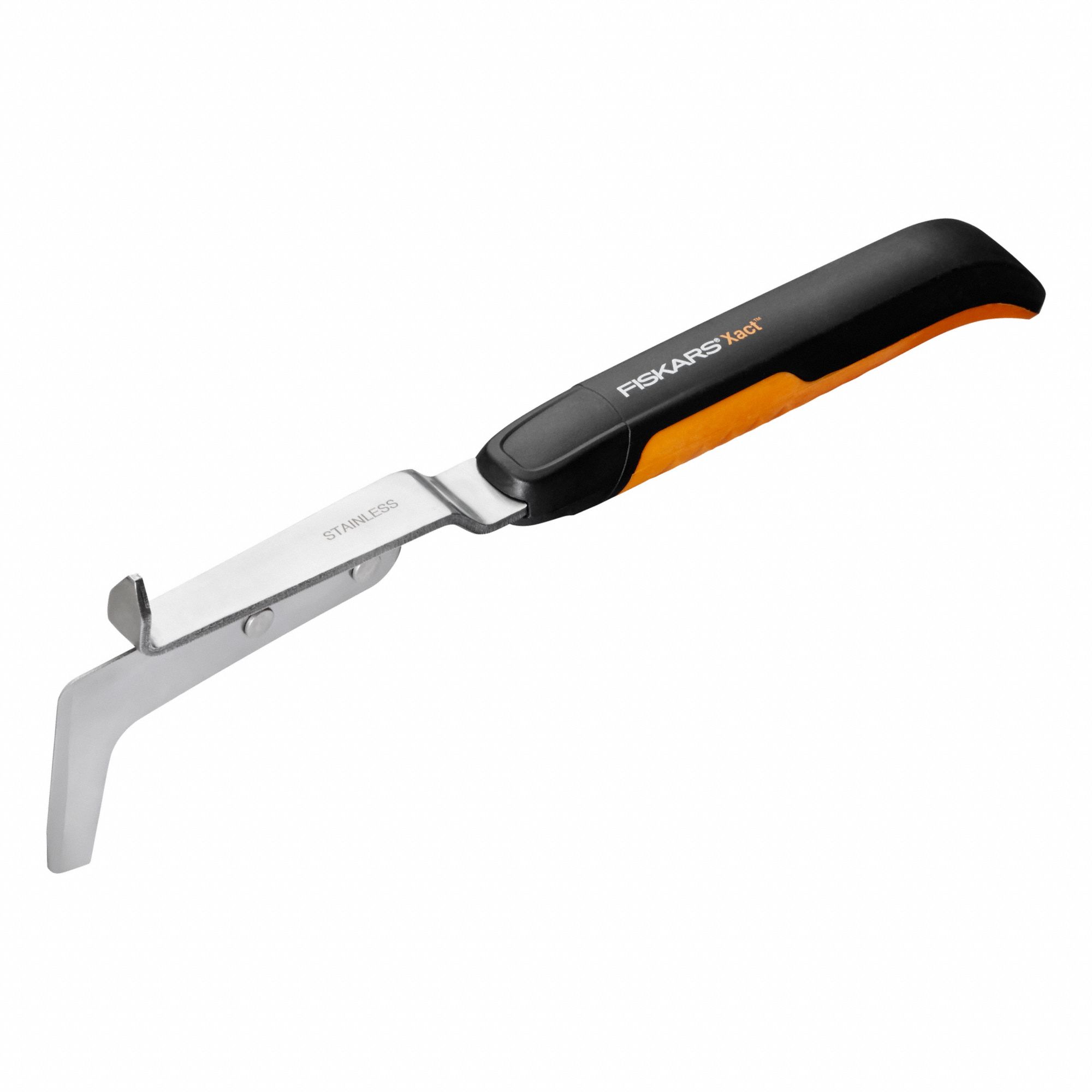 FISKARS HAND EDGER, 13 3/8 IN L, BLACK, ORANGE SOFTGRIP HANDLE, 2 3/4 ...