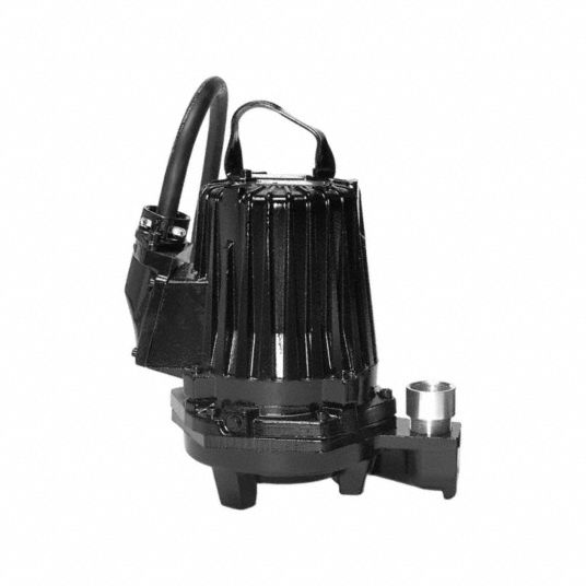 GOULDS, Three Phase, 6 hp, Submersible Grinder Pumps - 860AR3|2GA81J3ED ...