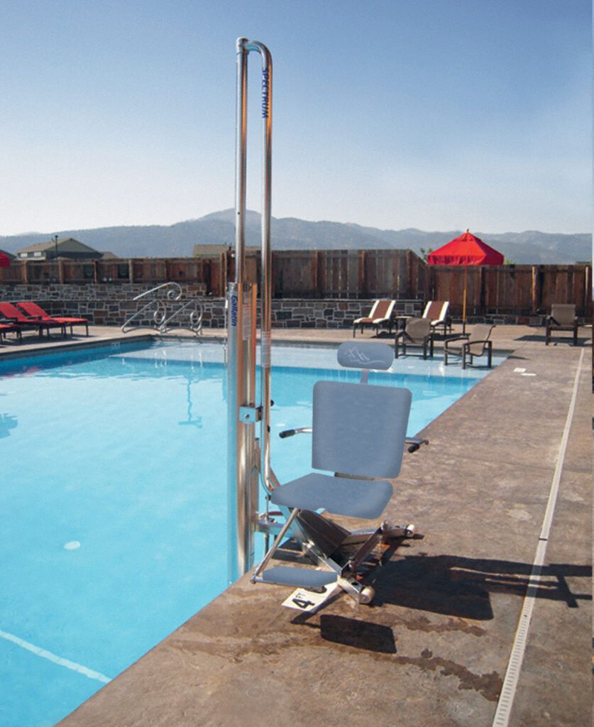 SPECTRUM, Gallatin, 400 lb Wt Capacity, Pool Lift - 817HY9|27336 - Grainger