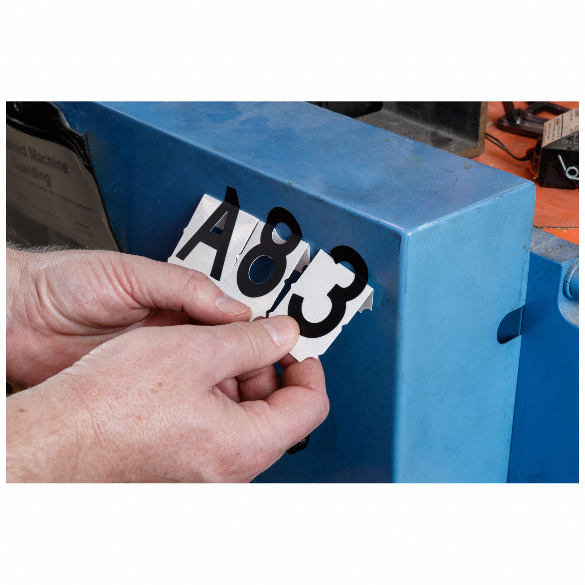 BRADY Numbers and Letters Labels, 10 PK - 800NP1|5140P-N - Grainger
