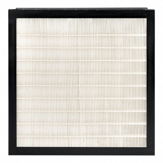 GRAINGER, 24 in x 24 in x 6 in, Synthetic, Minipleat Air Filter ...