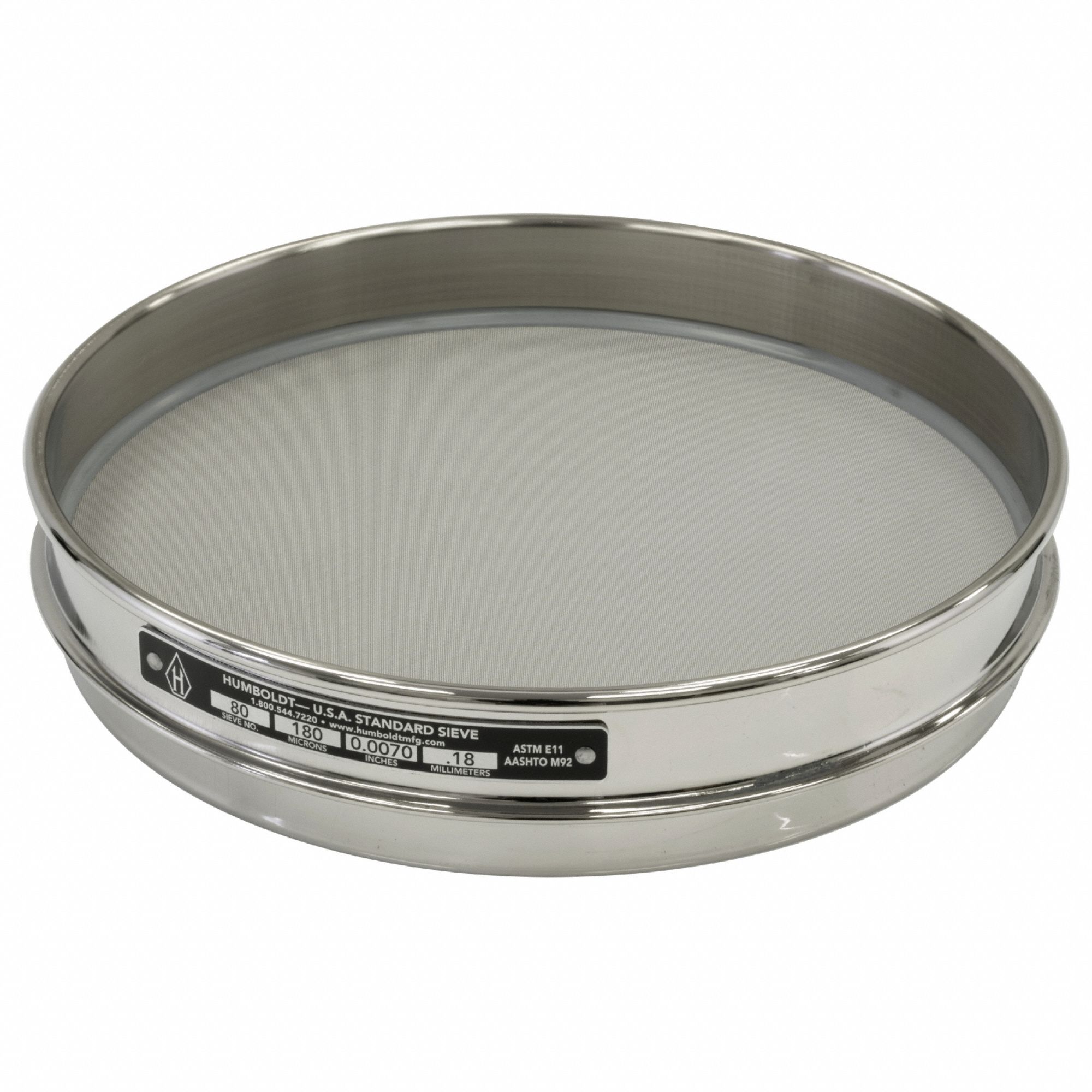 HUMBOLDT, Stainless Steel, 8 in Outside Dia, Standard Stainless Steel ...