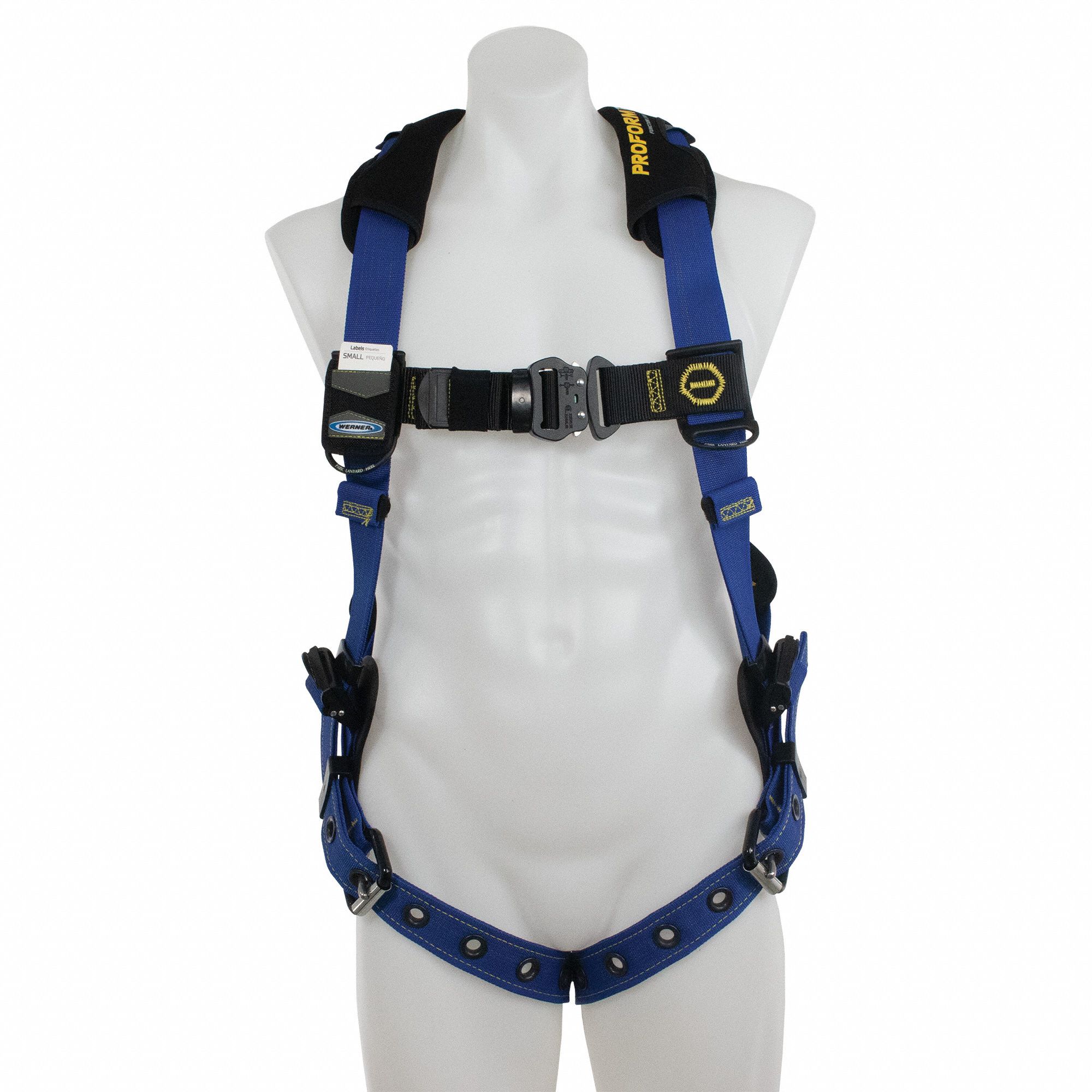 WERNER, Vest Harness, Quick-Connect / Tongue, Harness - 359TJ8|H012002 ...