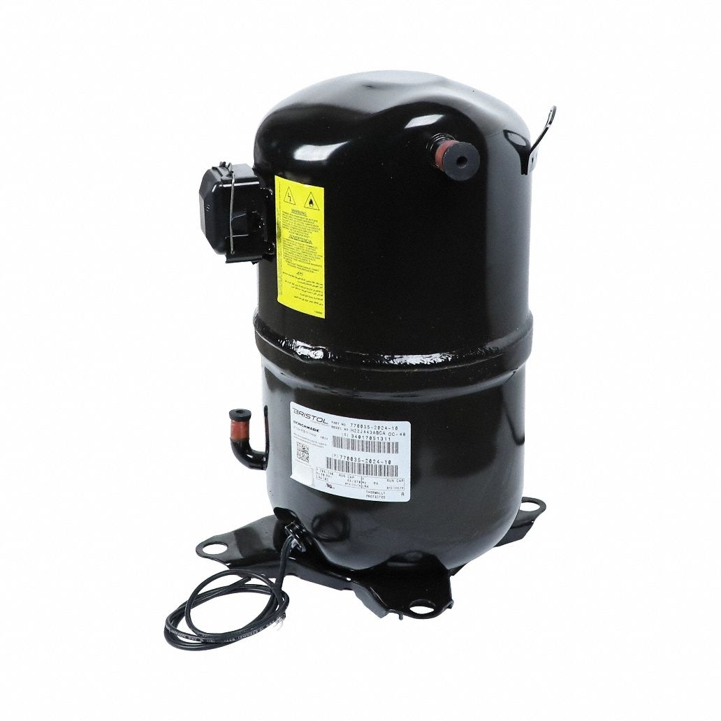 BRISTOL, Reciprocating, 44,300 BtuH Cooling, Compressor - 828AG1 ...