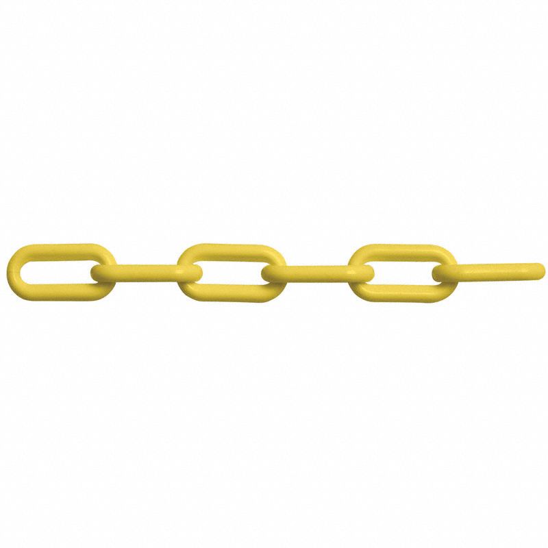 150 ft Lg, Yellow, Chain - 38XH98|PEE-H2612-0552 - Grainger