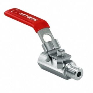 HAM-LET, 1/2 in, Stainless Steel, Manual Two-Way Ball Valve - 884FM8|H ...