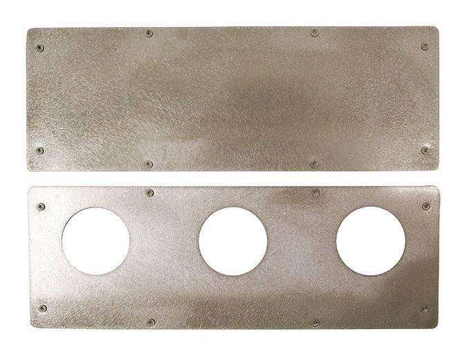 HAWS CABINET PANEL KIT,FOR MODEL TWBS.HF,W/ MOUNT HARDWARE,GREY,6 1/2 X ...