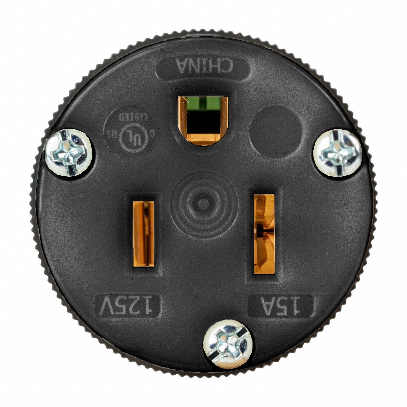 5-15R, 15 A, Straight Blade Connector - 841XW9|HBL5269CBKST - Grainger