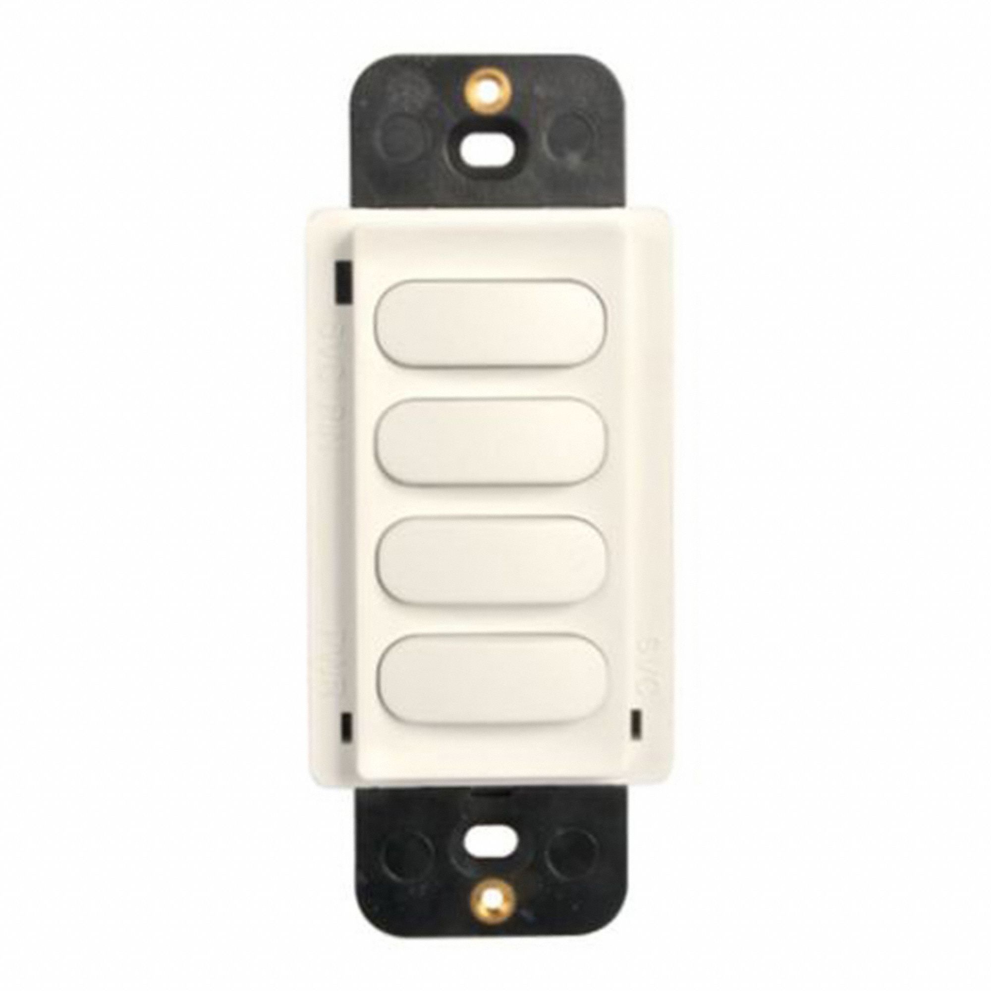 HUBBELL CONTROL SOLUTIONS PROGRAMMABLE 4 BUTTON SWITCH, LOW VOLTAGE ...