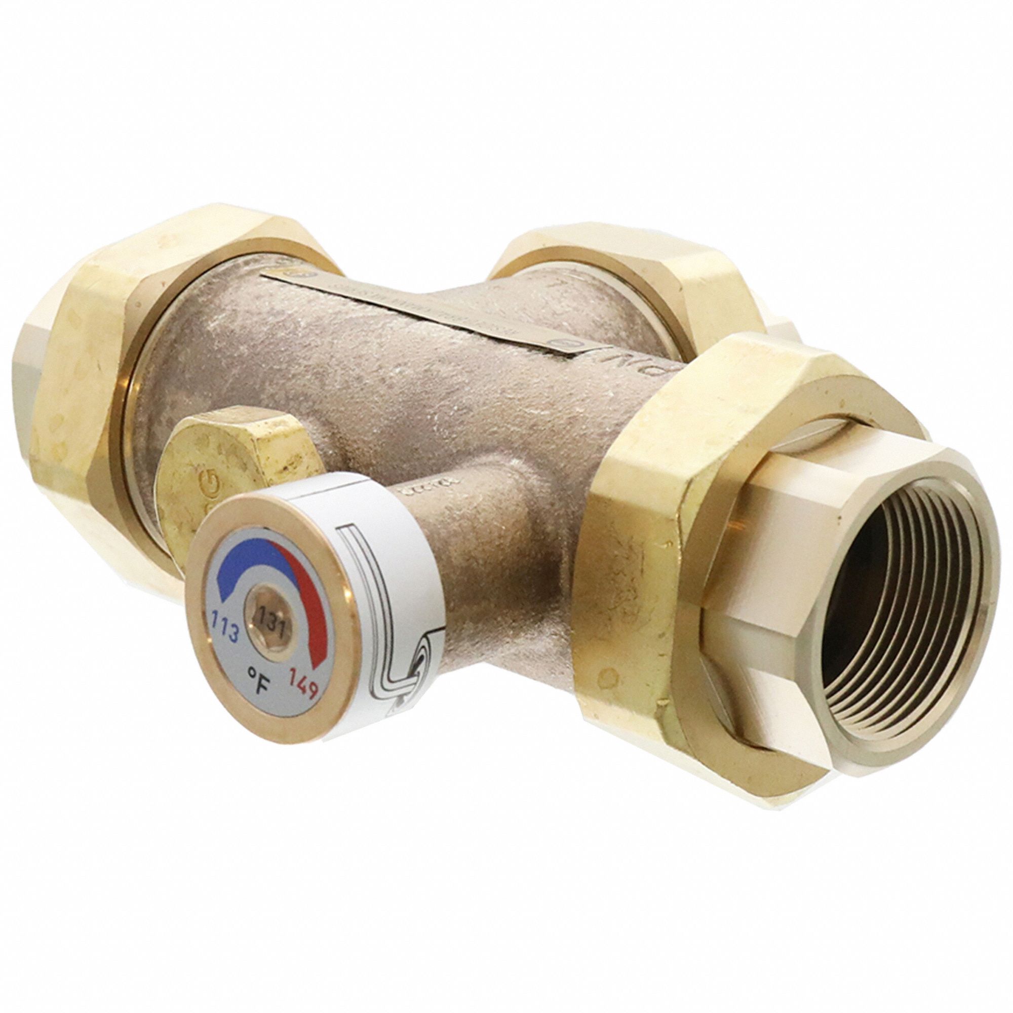 LF UNION 1-1/4" NPT. 113-149 F TEMPERAT - Grainger