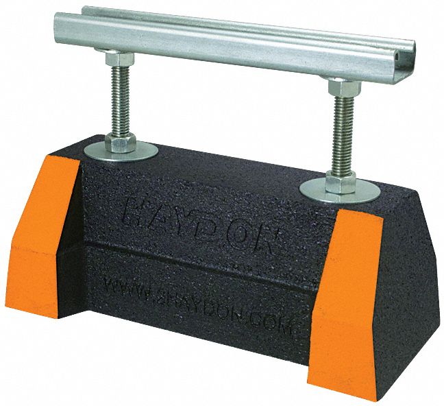 ANVIL, Rubber Base, Galvanized Steel, H Block Support - 802PH5 ...