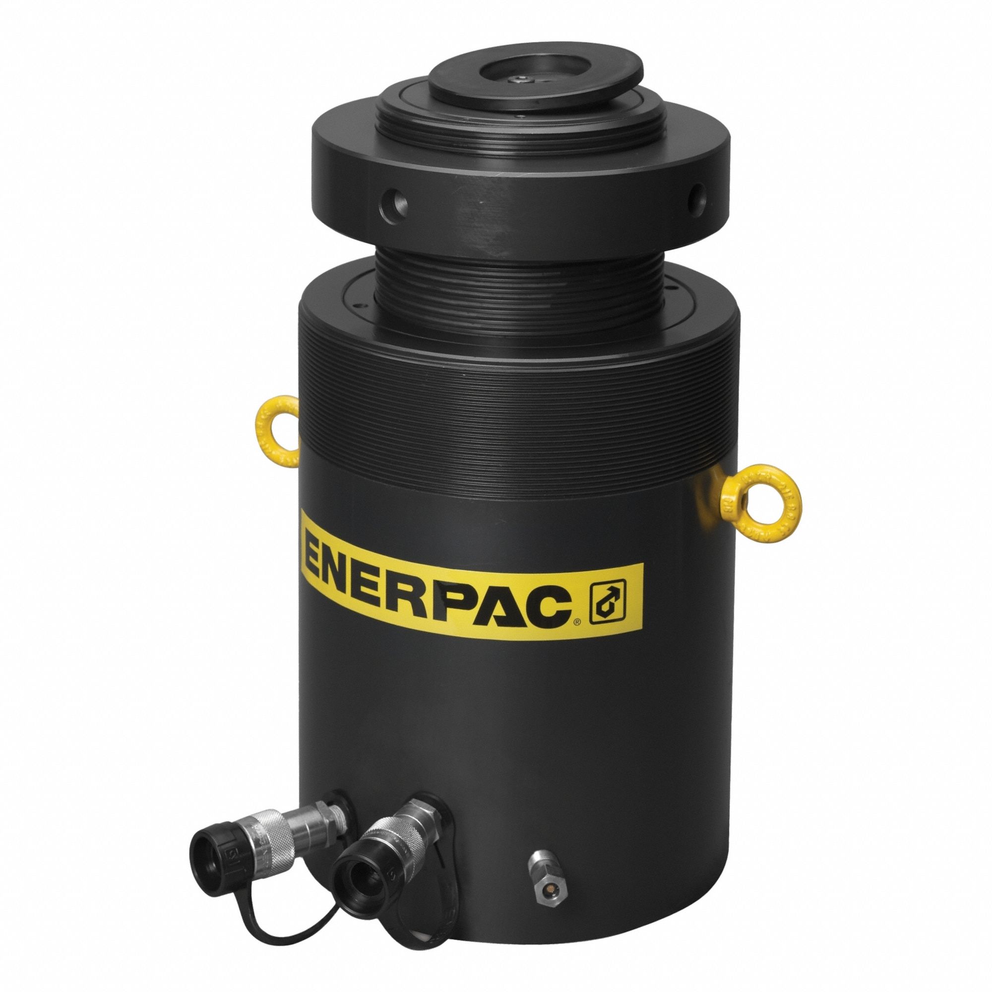 ENERPAC, 200 ton Nominal Capacity, 12 in Nominal Stroke Lg, Lock Nut ...