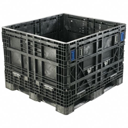 ORBIS, 28.9 cu ft, 48 in x 45 in x 34 in, Collapsible Bulk Container ...