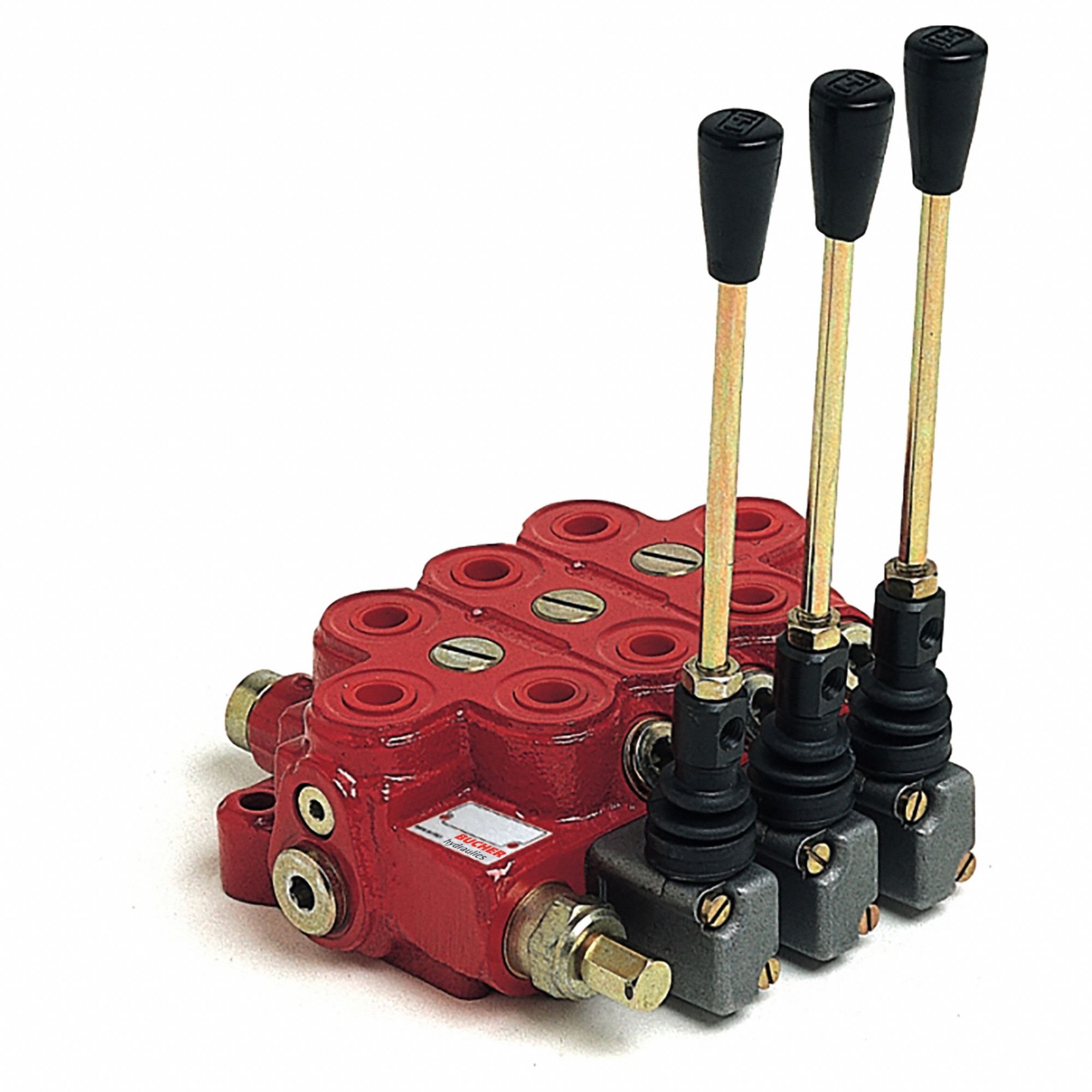 BUCHER HYDRAULICS, Four-Way / Three Positions, Tandem Center, Lever ...