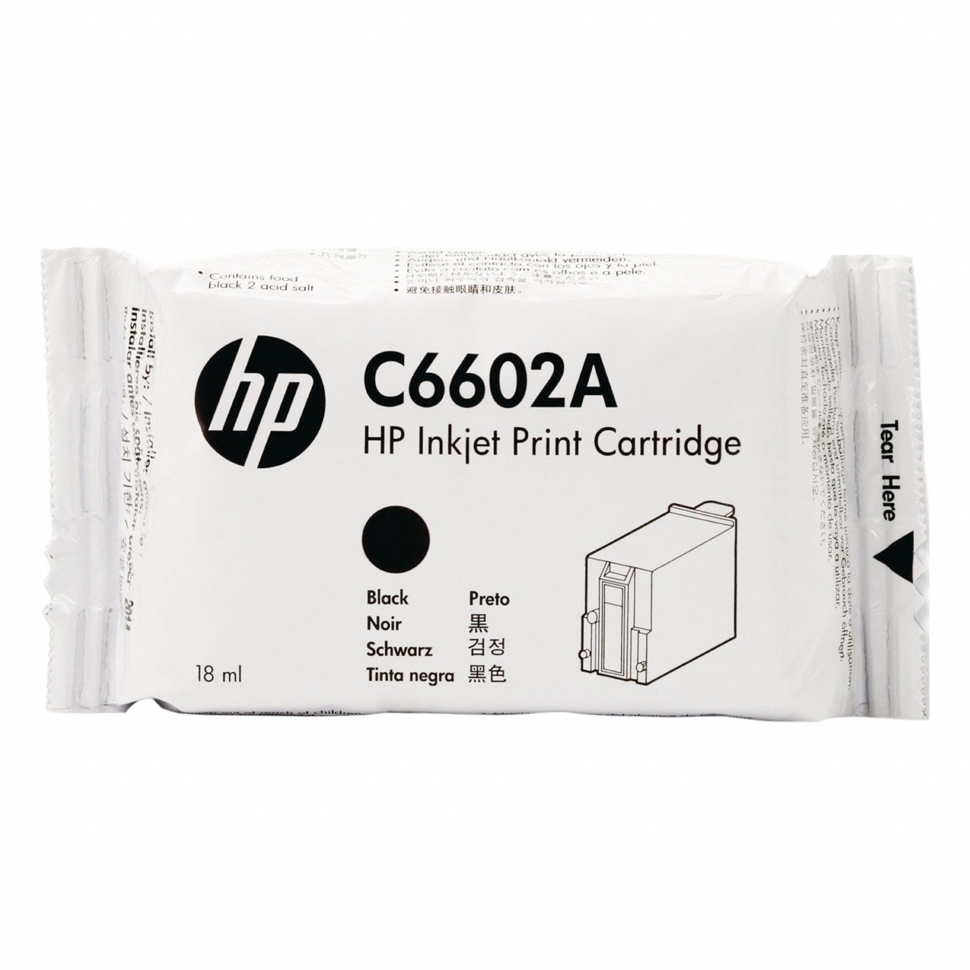 HP, Compatible with Addmaster IJ6000, Black, Ink Cartridge - 36EF79 ...